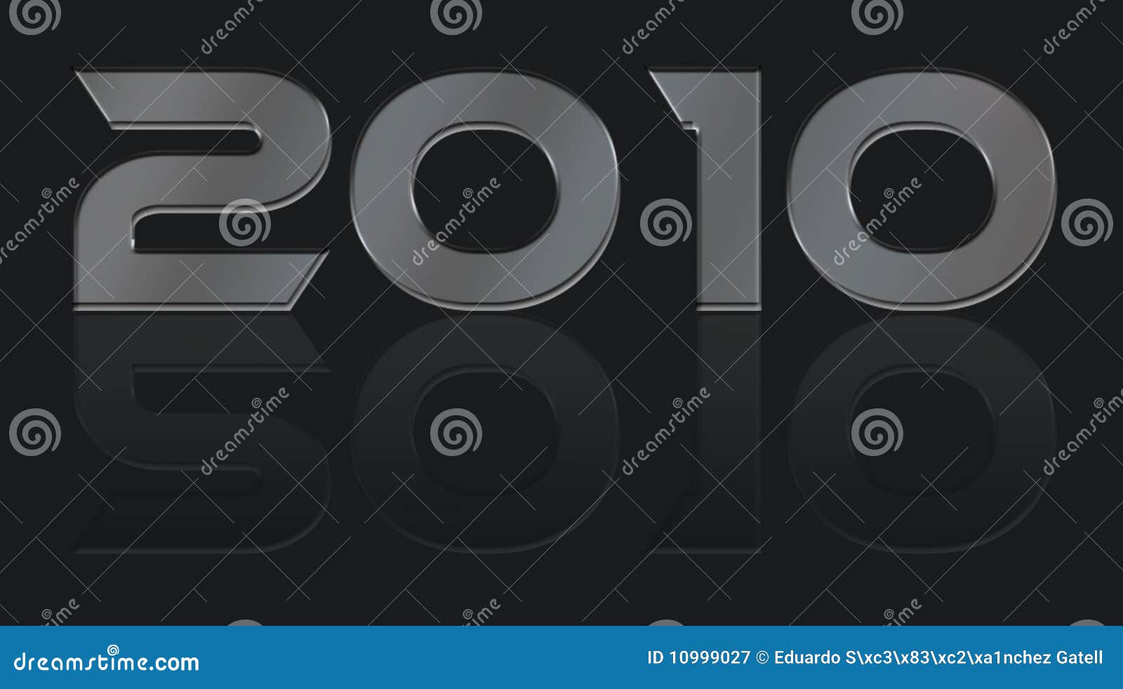 Happy 2010 stock illustration. Illustration of christmas - 10999027