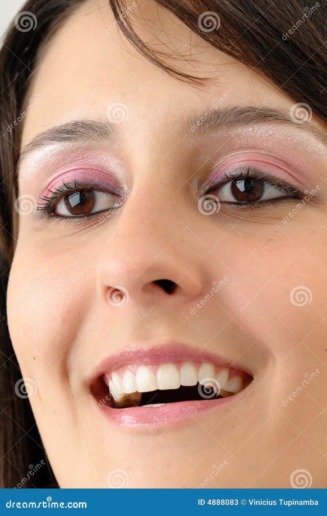 Happy stock image. Image of looking, girl, pretty, face - 4888083