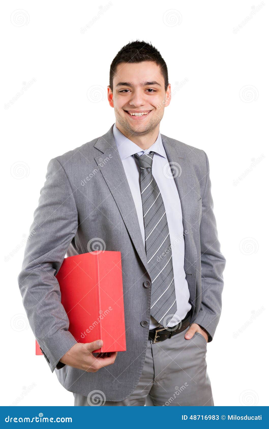 Happy accountant stock image. Image of smile, successful - 48716983