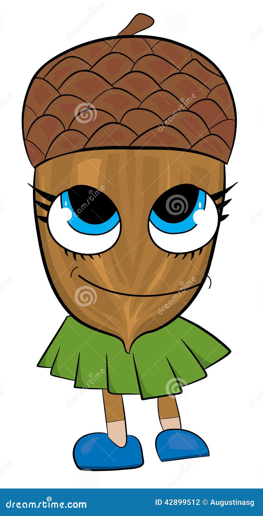Acorn Cartoon Character | CartoonDealer.com #42813884 Acorn Cartoon Character | CartoonDealer.com #42813884