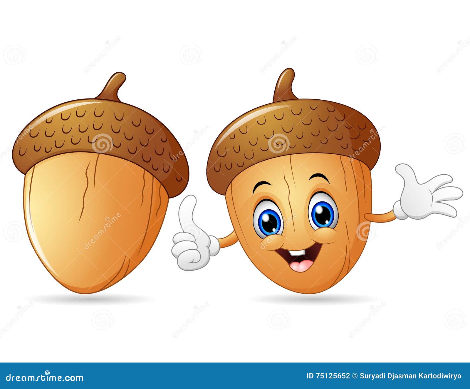 Acorn Cartoon Character | CartoonDealer.com #42813884 Acorn Cartoon Character | CartoonDealer.com #42813884