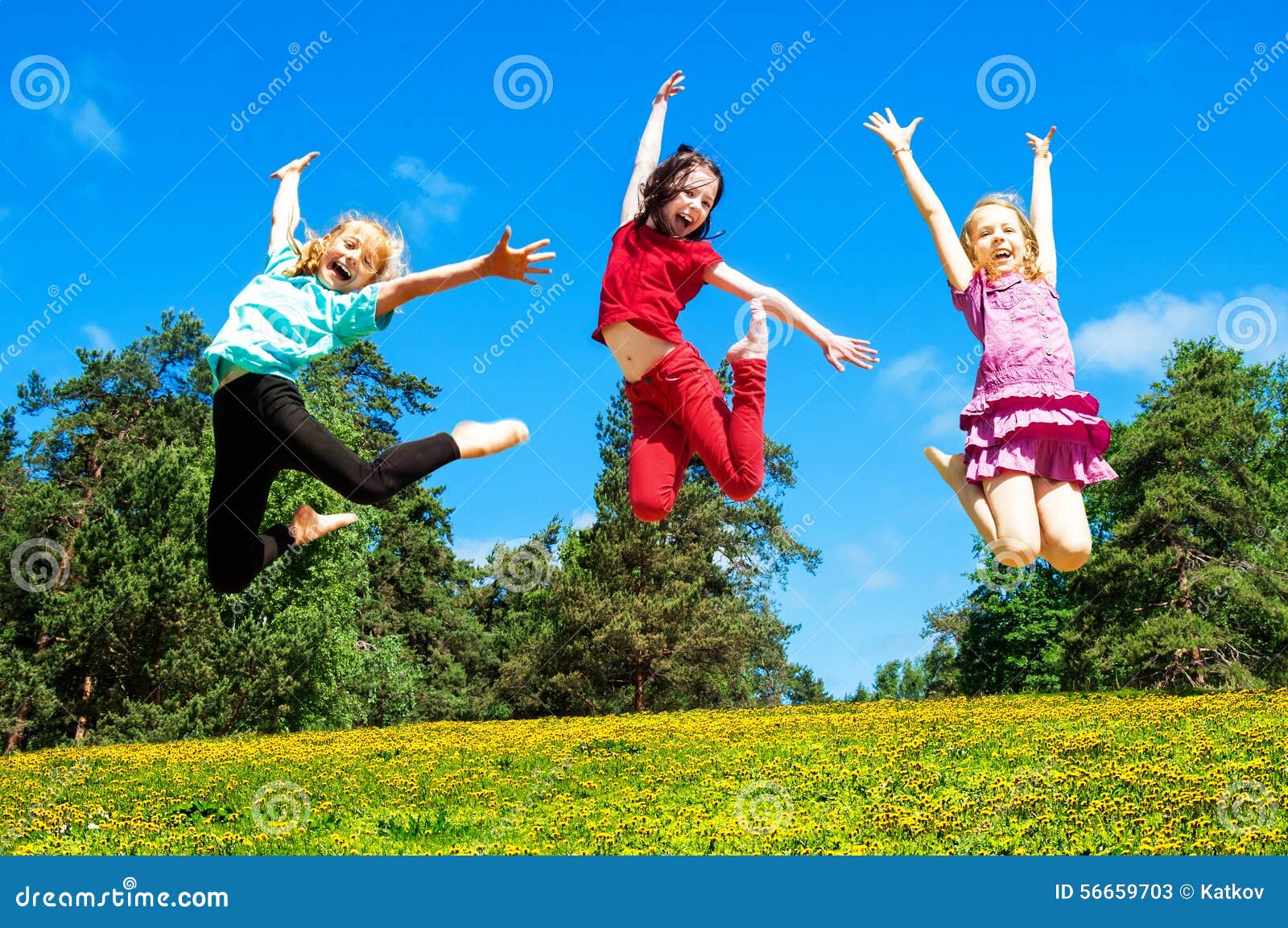 Happy active children stock image. Image of business - 56659703