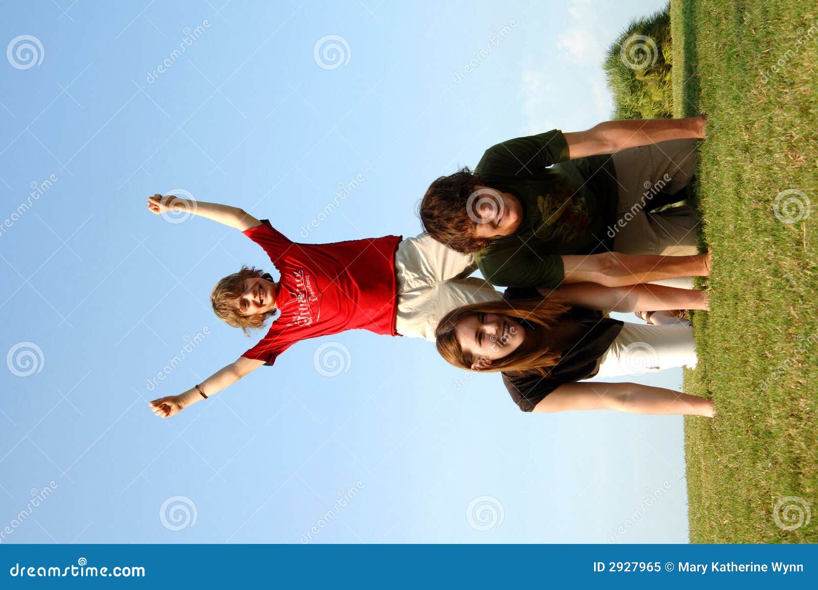 Happy Active Group Outdoors Stock Image - Image of laughing, laugh: 2927965