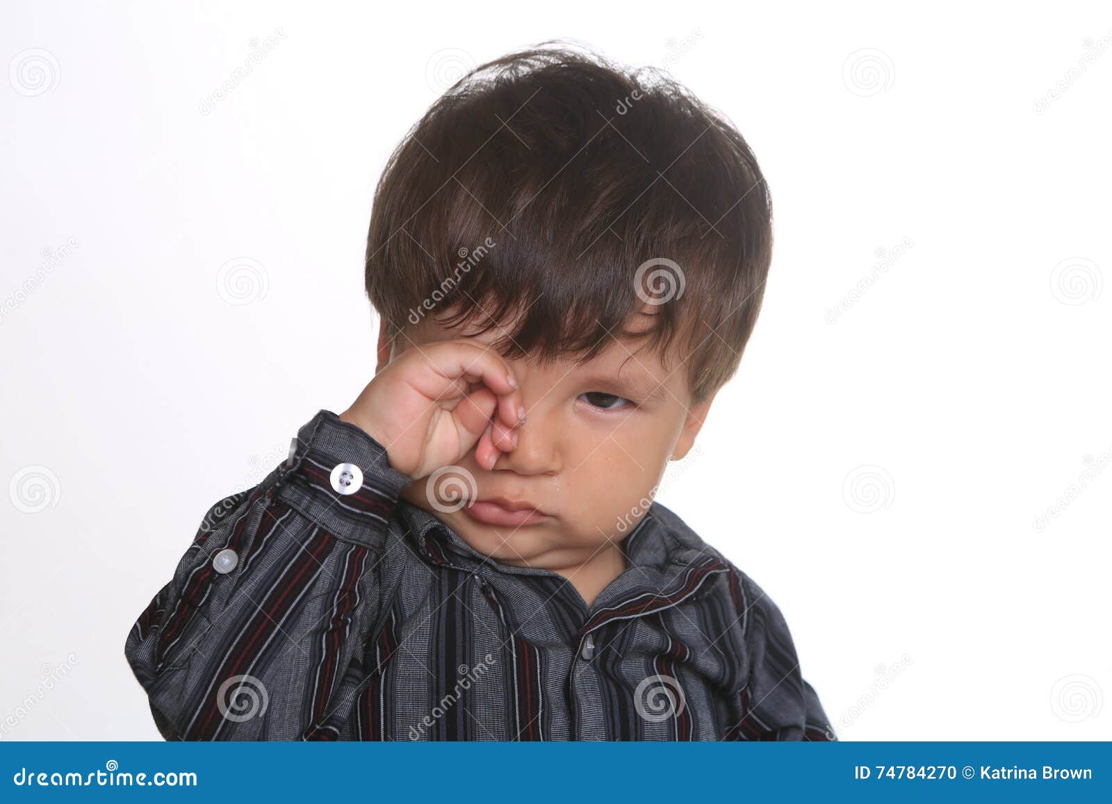 Happy Adorable Expressive Baby on a White Background Stock Photo ...