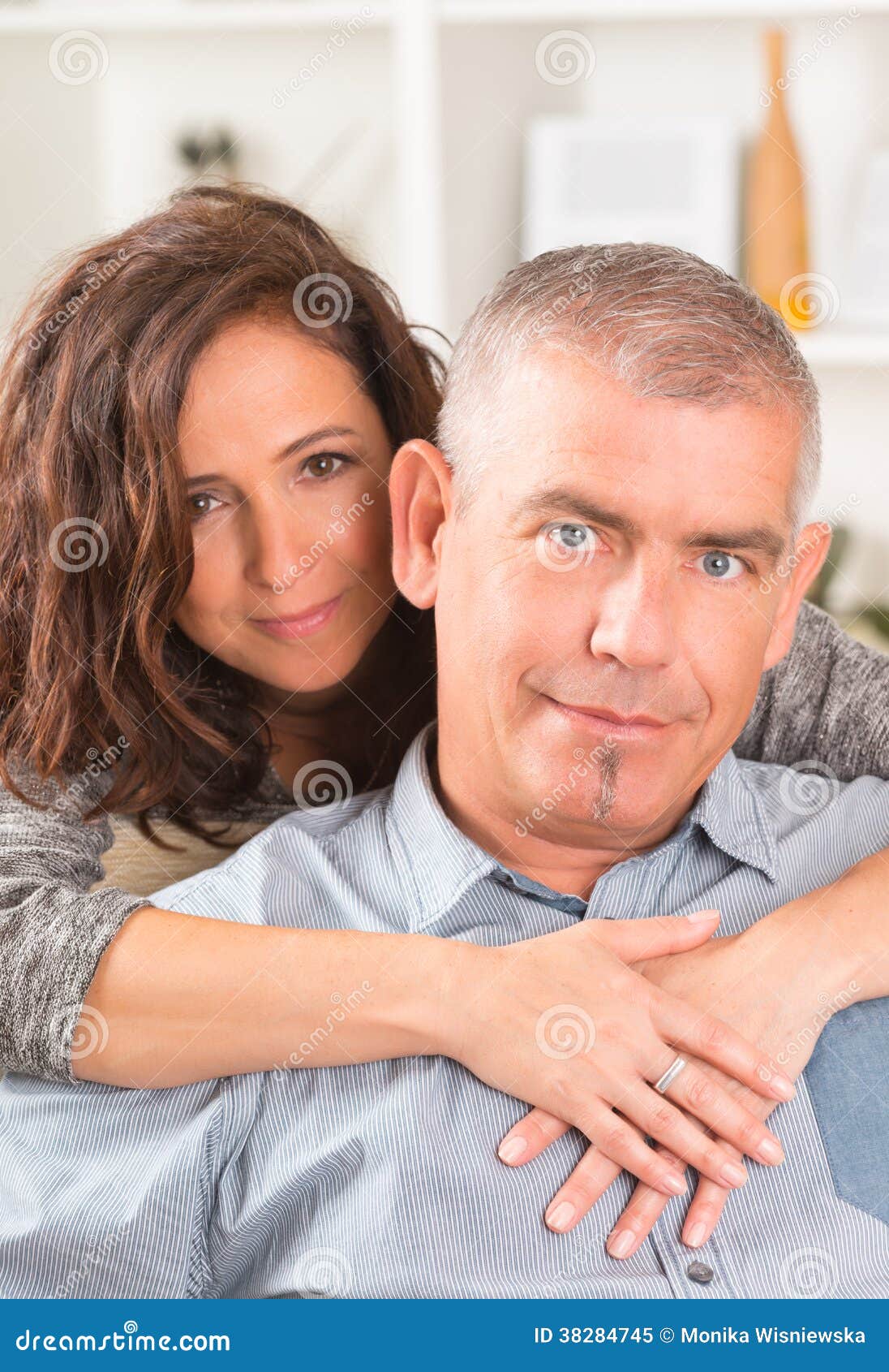 Happy adults stock image. Image of home, abode, embrace - 38284745
