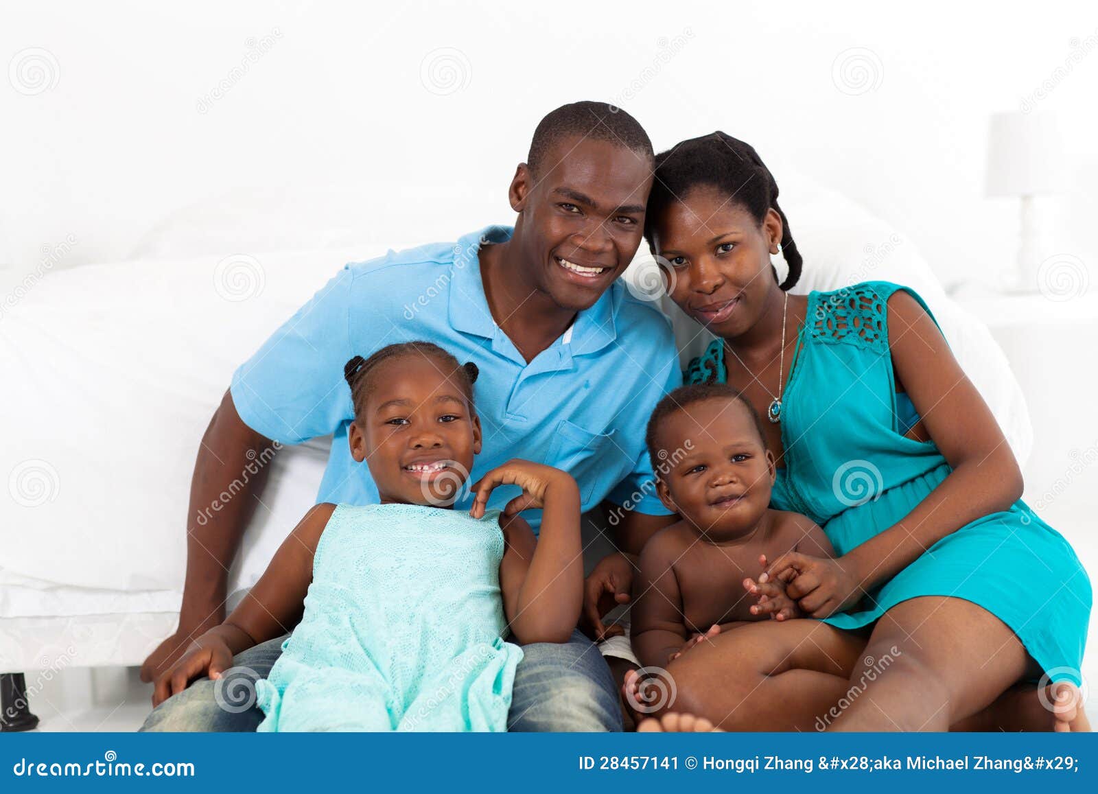 Happy african family stock image. Image of mother, family - 28457141
