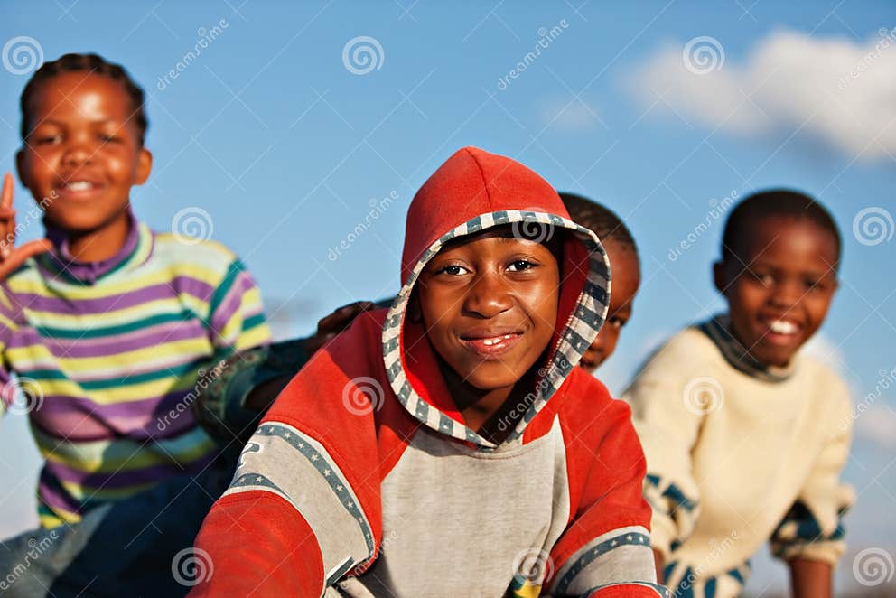 Happy African kids stock photo. Image of african, american - 9897966