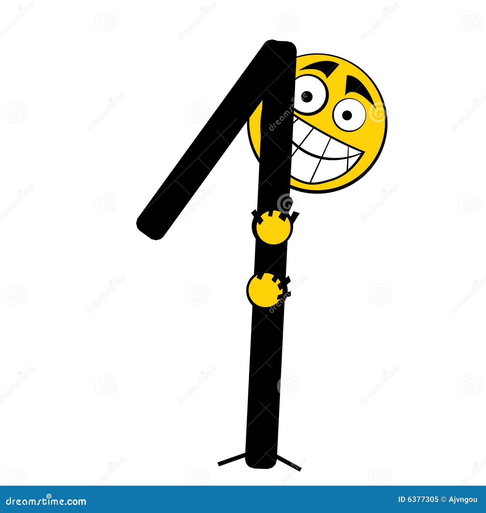 Happy Alphabet Numbers 1 One Stock Illustrations – 40 Happy Alphabet ...