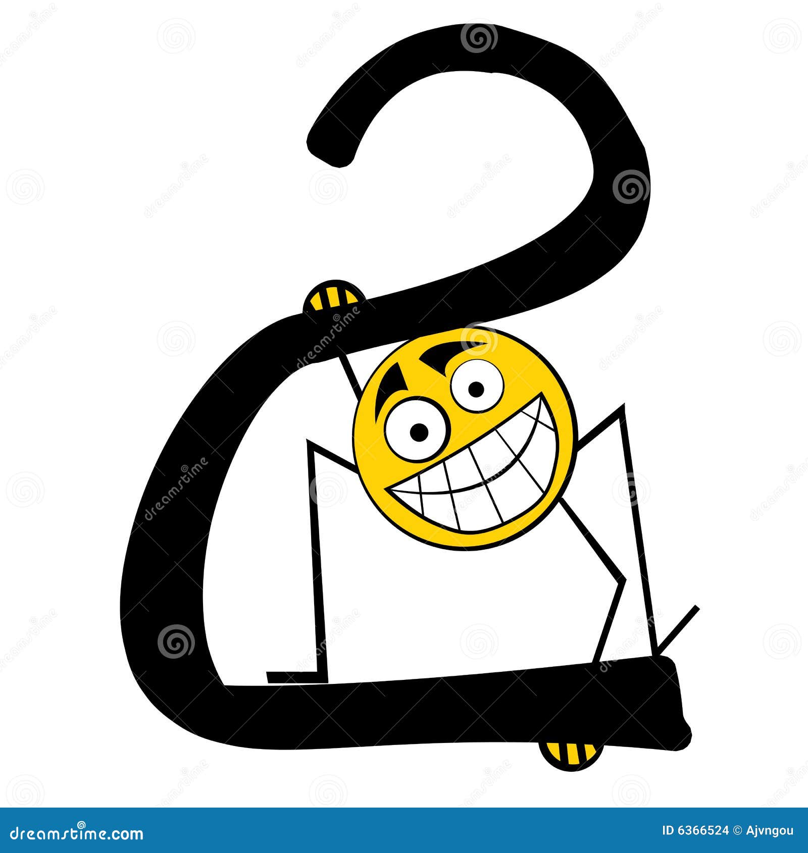 Happy Alphabet Numbers 2 Two Stock Illustrations – 27 Happy Alphabet ...