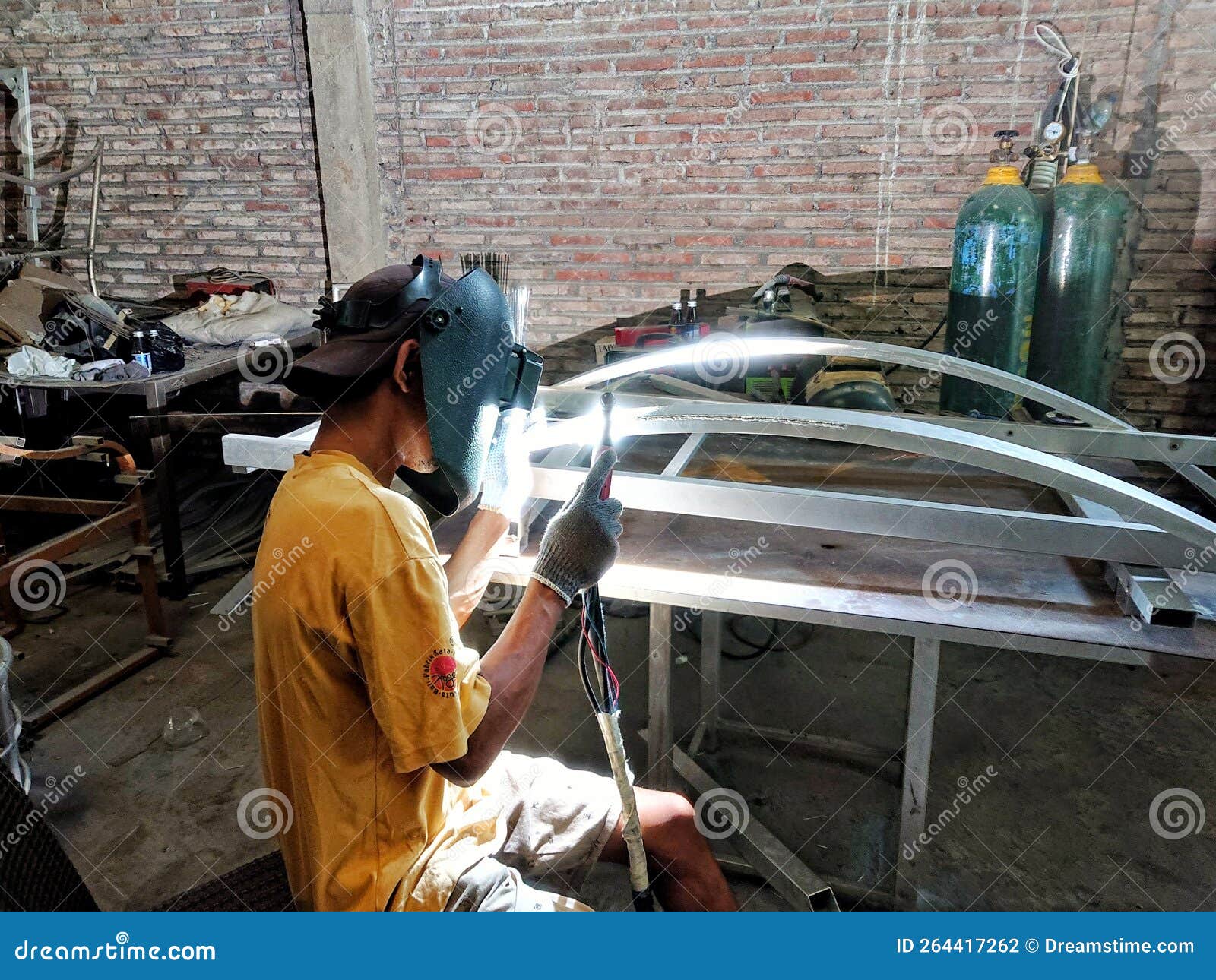 The Welding Line Editorial Image | CartoonDealer.com #46408966