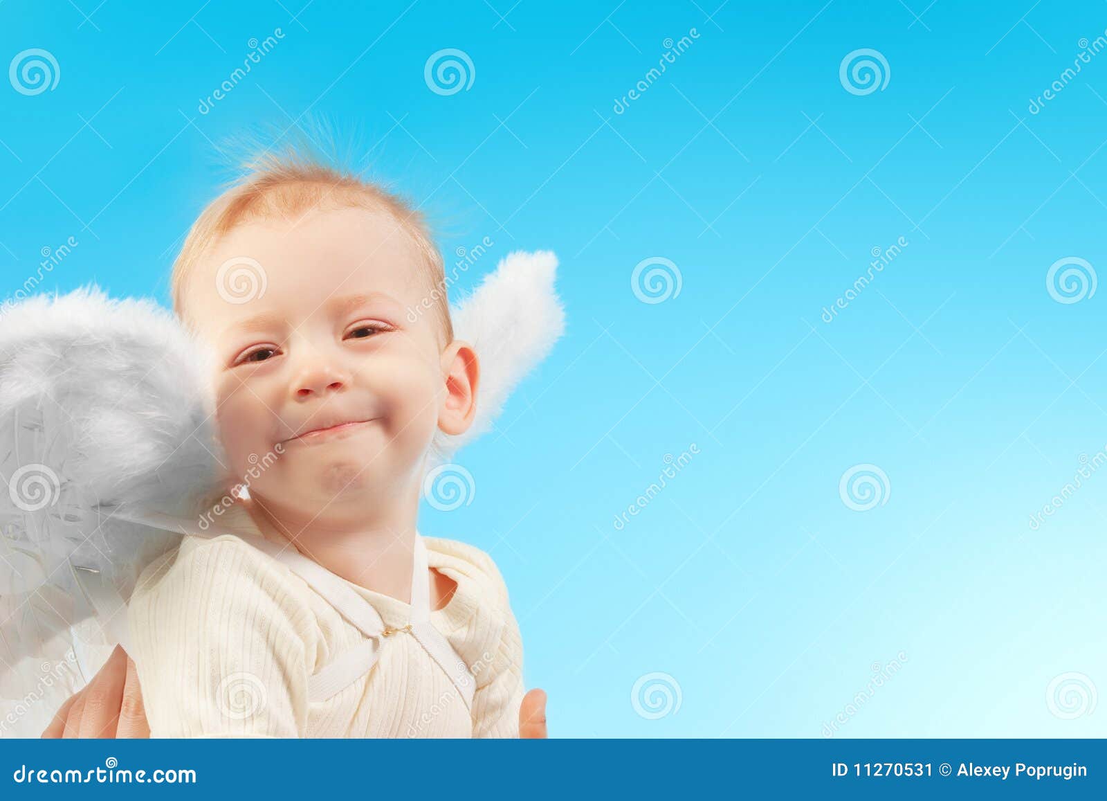 Happy angel stock image. Image of adorable, cupid, innocence - 11270531
