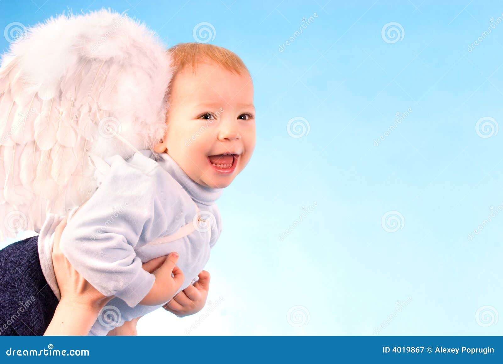Happy Angel stock image. Image of caucasian, beautiful - 4019867