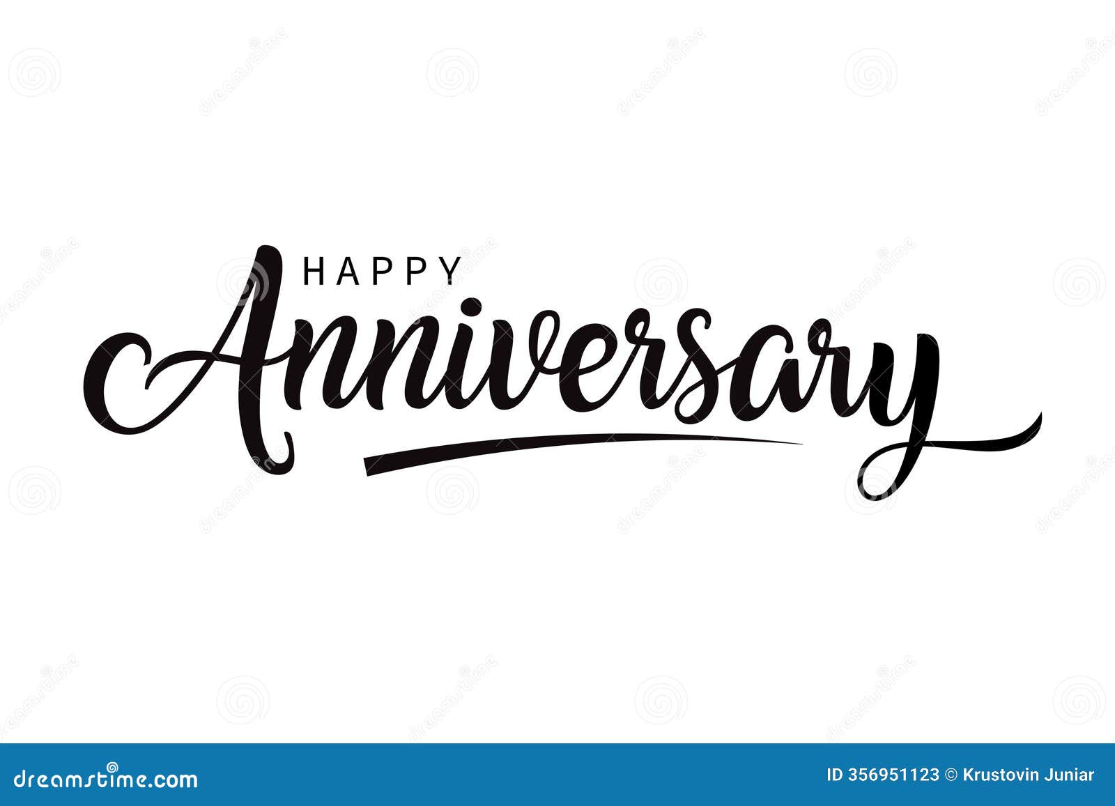 Calligraphy Hand Lettering For Silk Screen Printing Vector Illustration ...