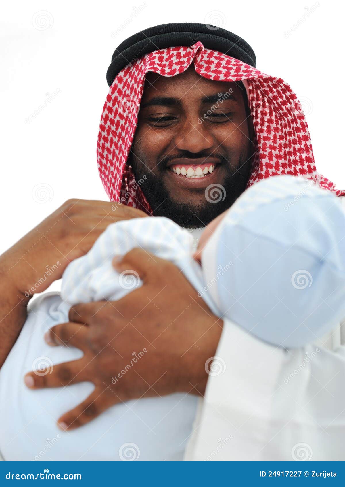 Happy Arabic Parents And Their Child At Home Royalty-Free Stock Photo ...