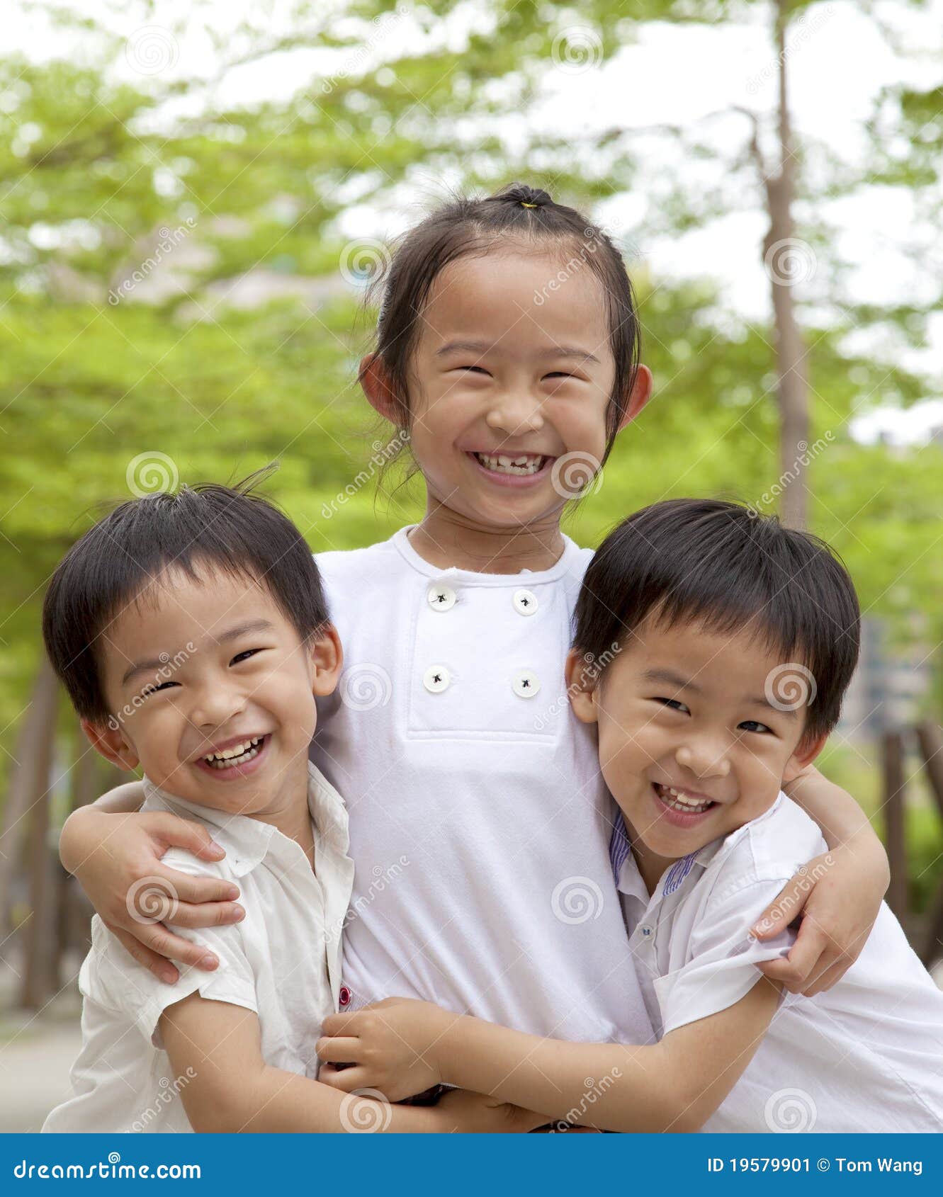 Happy asian children stock image. Image of japanese, casual - 19579901