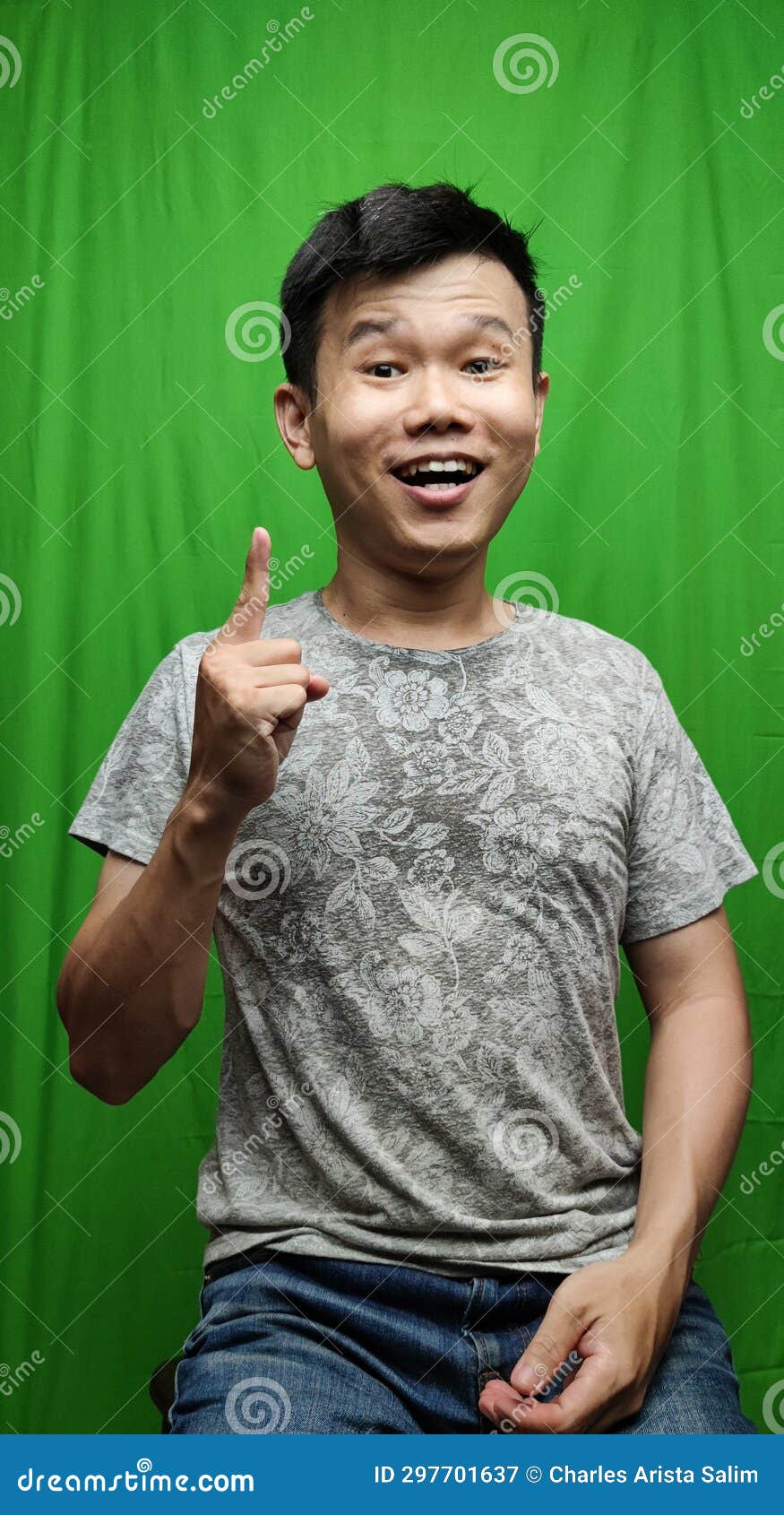 A Happy Asian Facial Expression Stock Image - Image of adult, happy ...