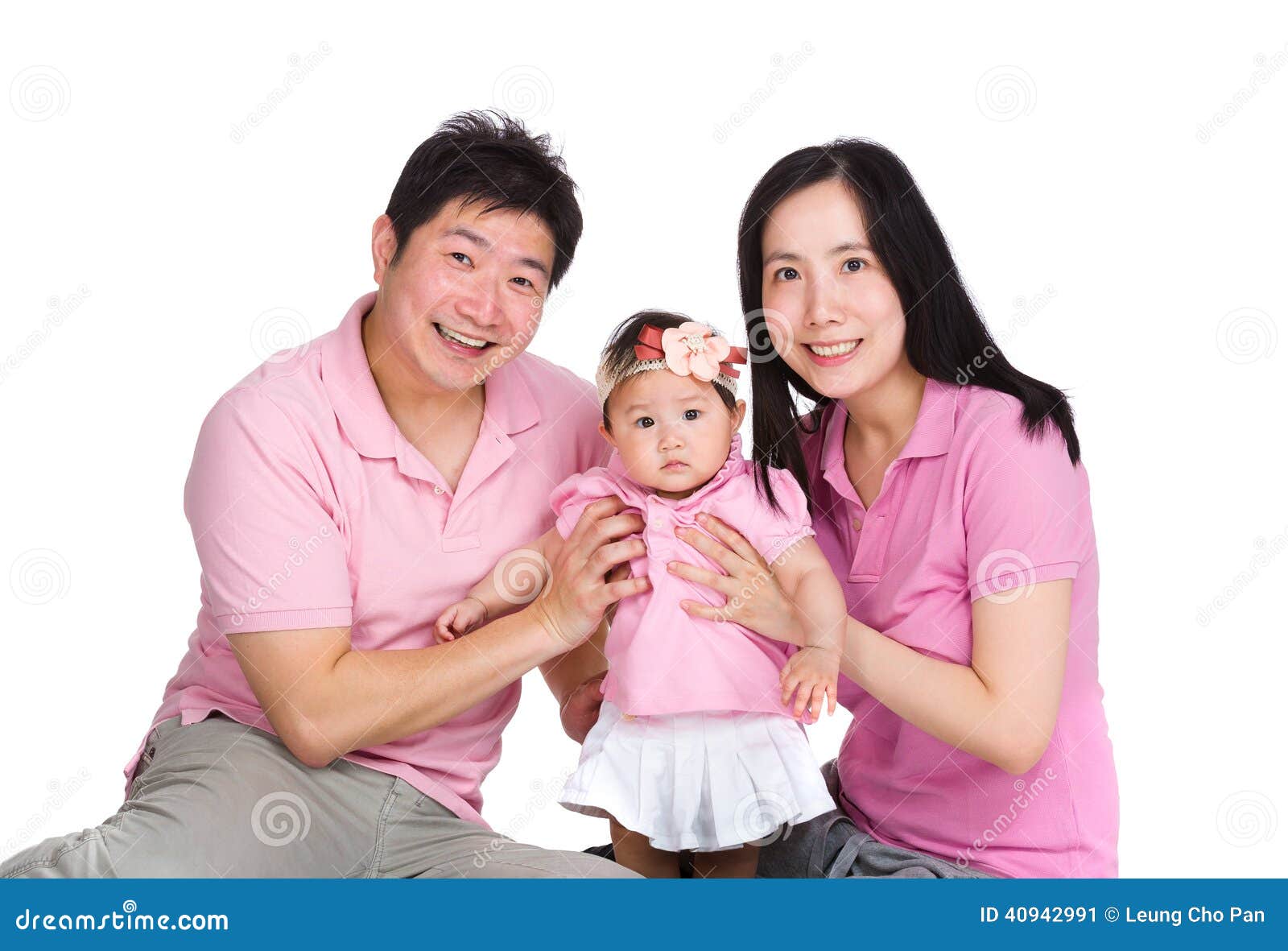 Happy asian family stock image. Image of parenting, korean - 40942991