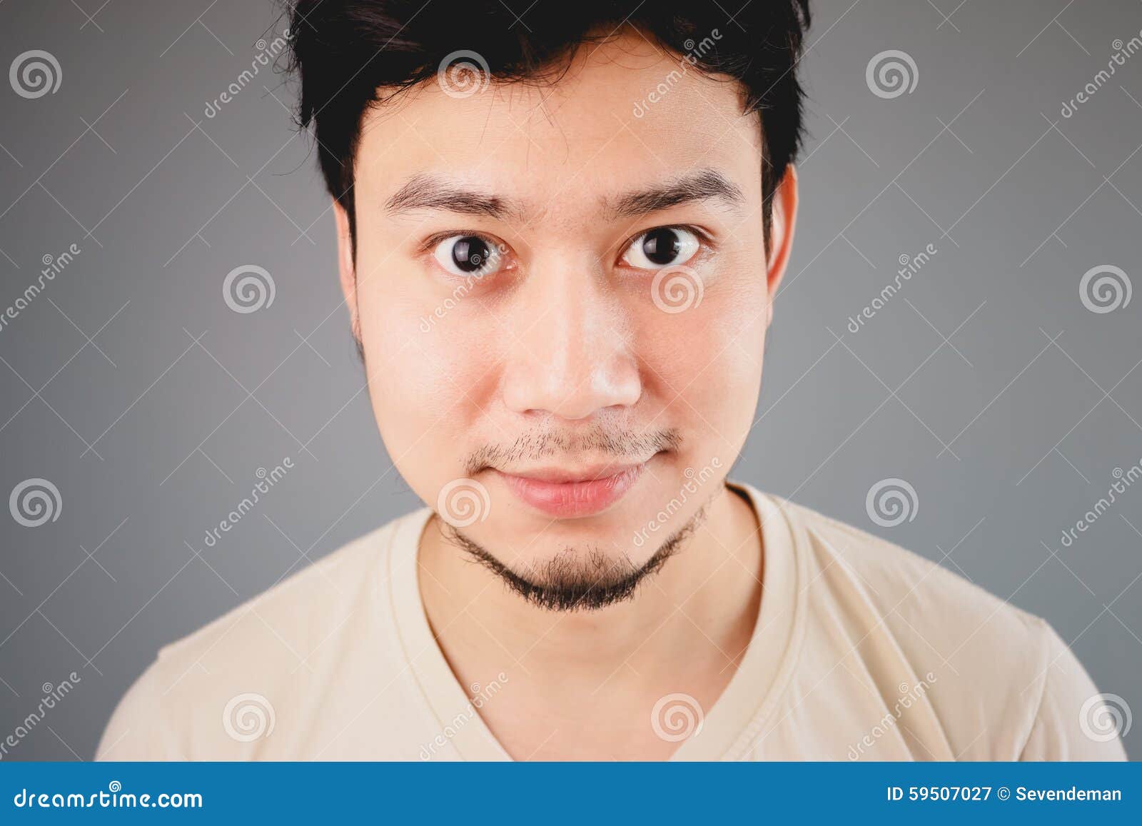 Happy Asian man. stock image. Image of happiness, face - 59507027