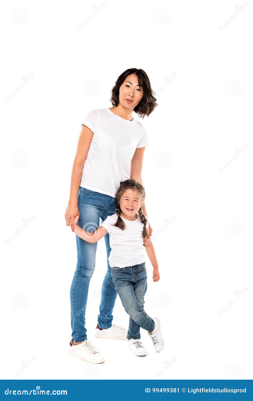 Mother And Her Daughter Having Fun Stock Image Image Of Happiness