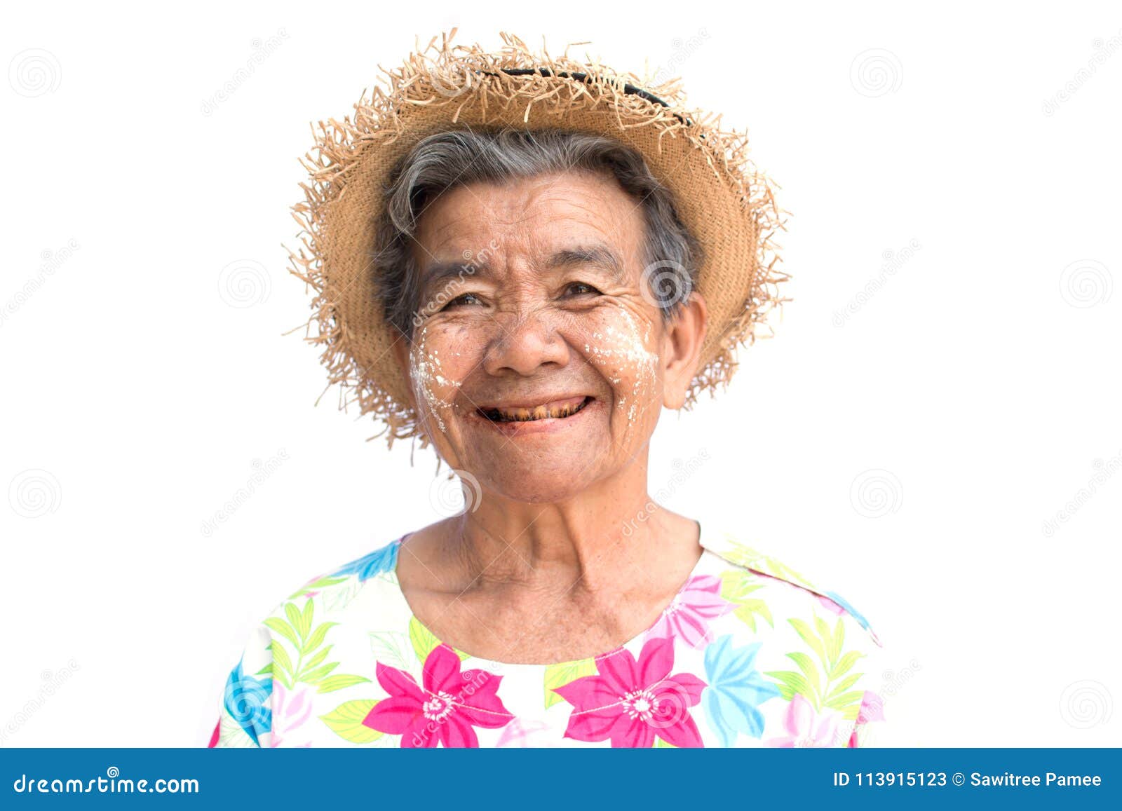 Happy Asian Old Woman Smiling and Joyful on White Stock Image - Image ... Happy Asian Old Woman Smiling and Joyful on White Stock Image - Image ...