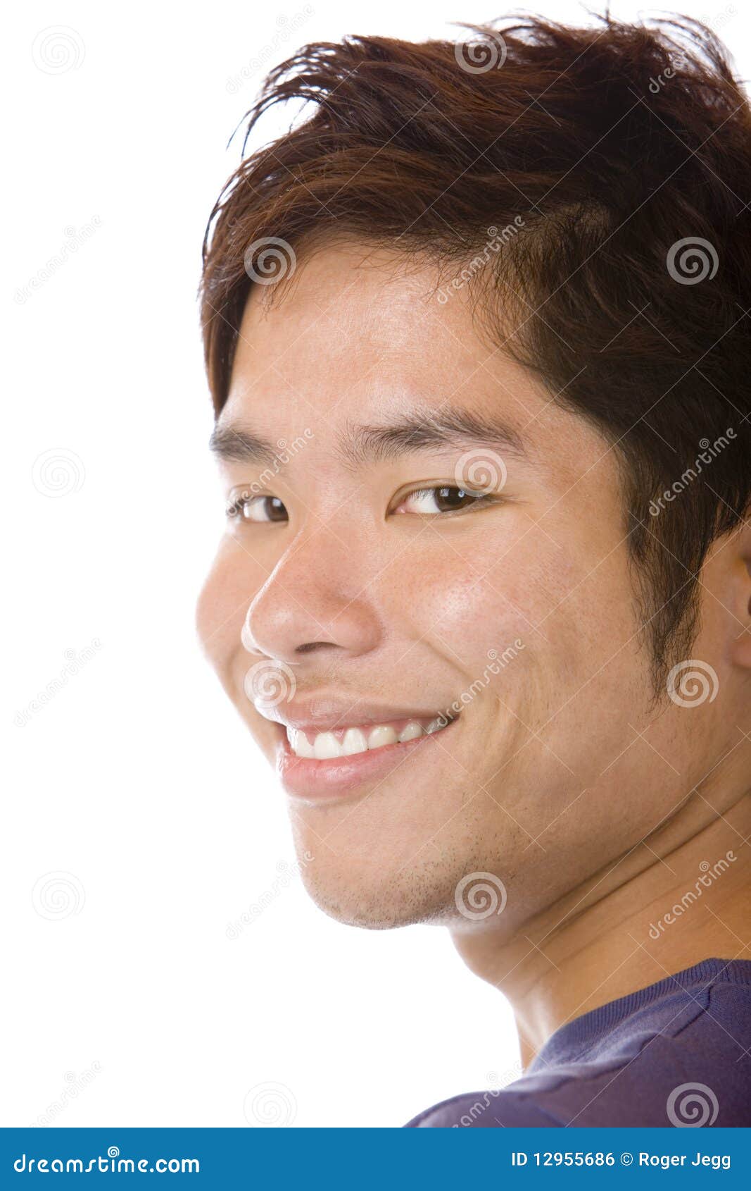 Happy Asian Student is Smiling Self Confident Stock Photo - Image of ...