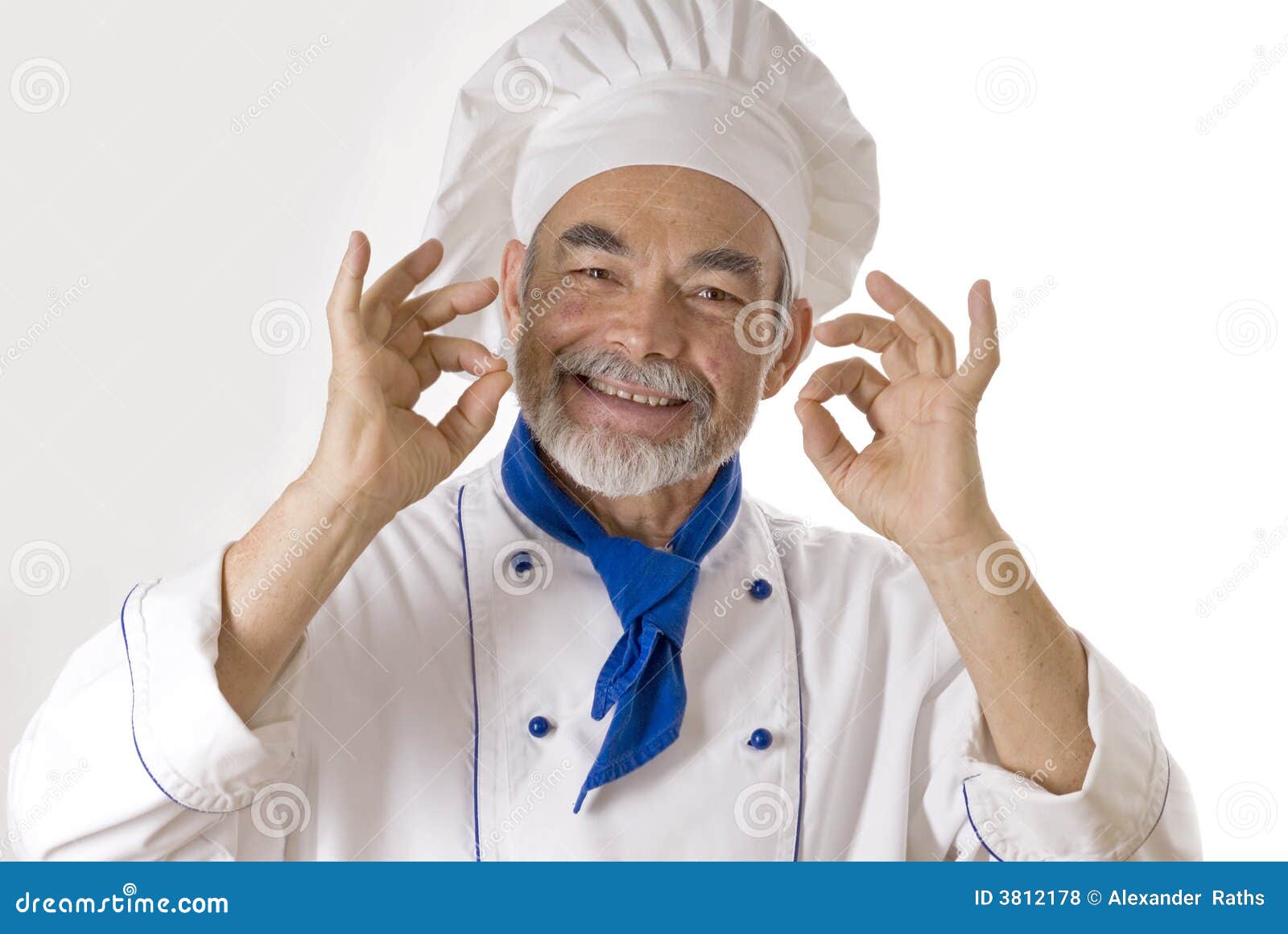Happy attractive cook stock photo. Image of dining, serving - 3812178