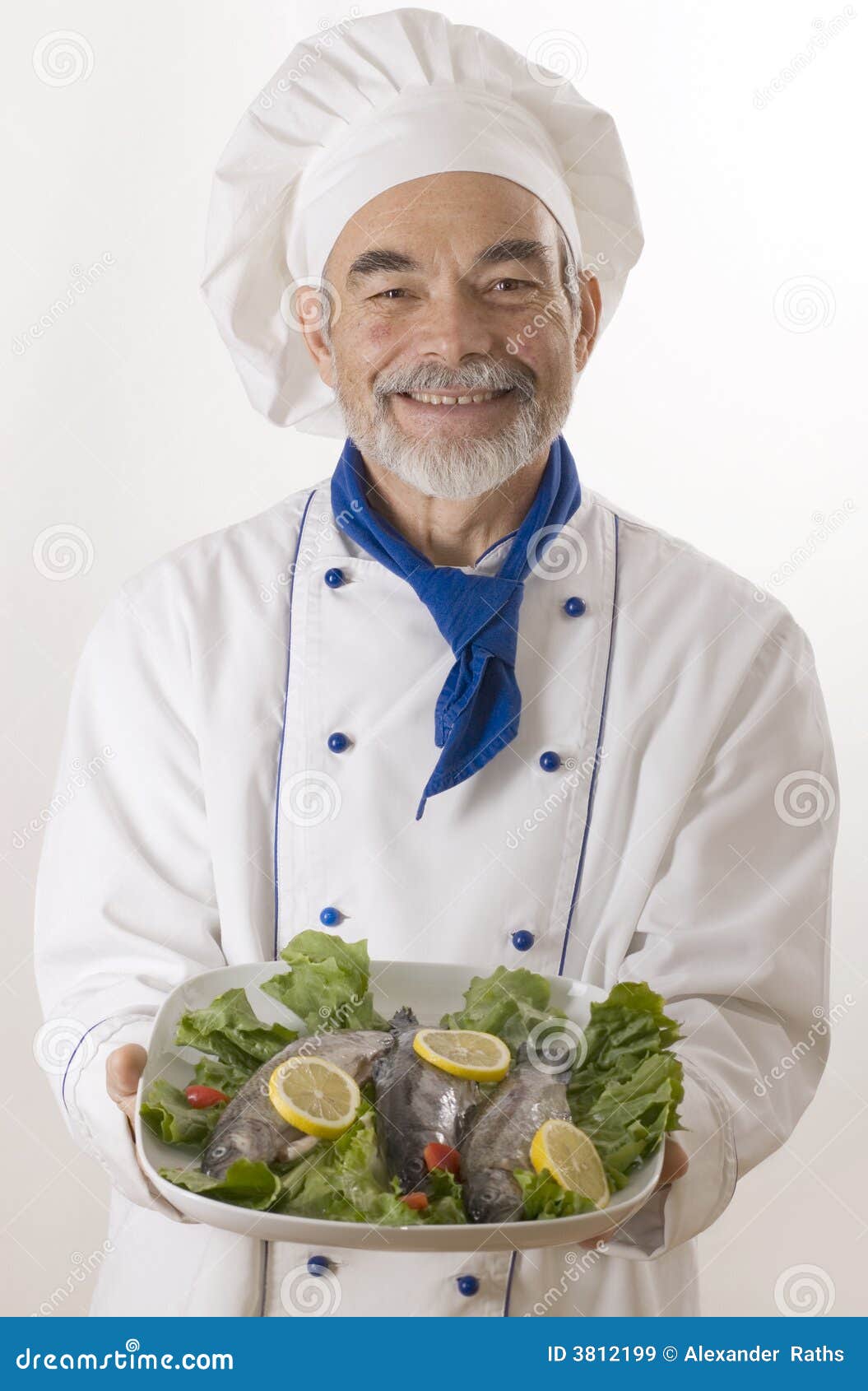 Happy attractive cook stock image. Image of expression - 3812199