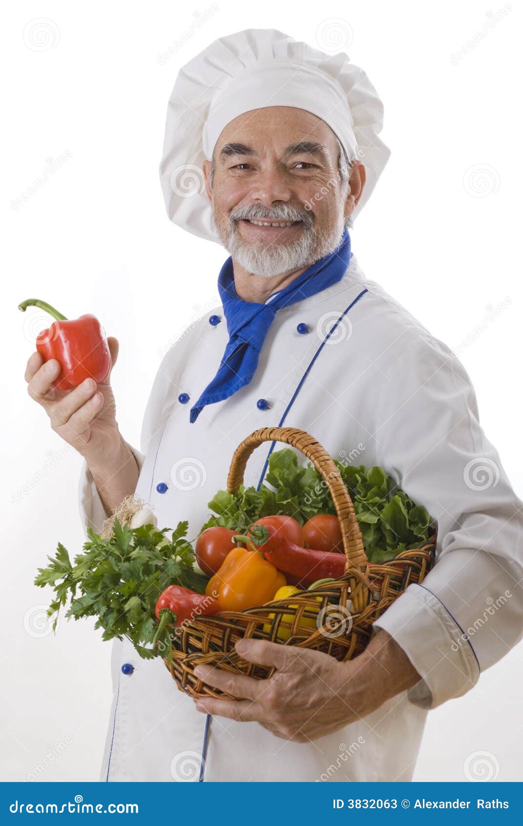 Happy attractive cook stock image. Image of adult, chef - 3832063