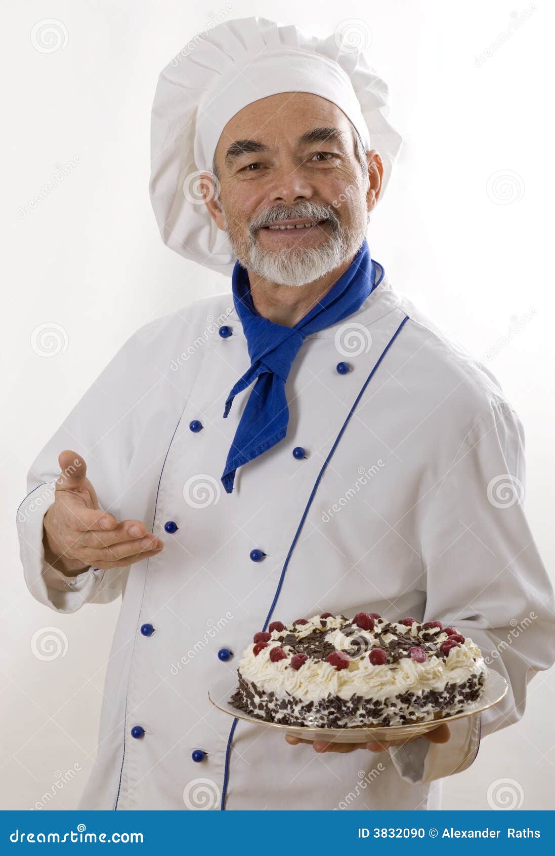 Happy attractive cook stock photo. Image of happy, menu - 3832090