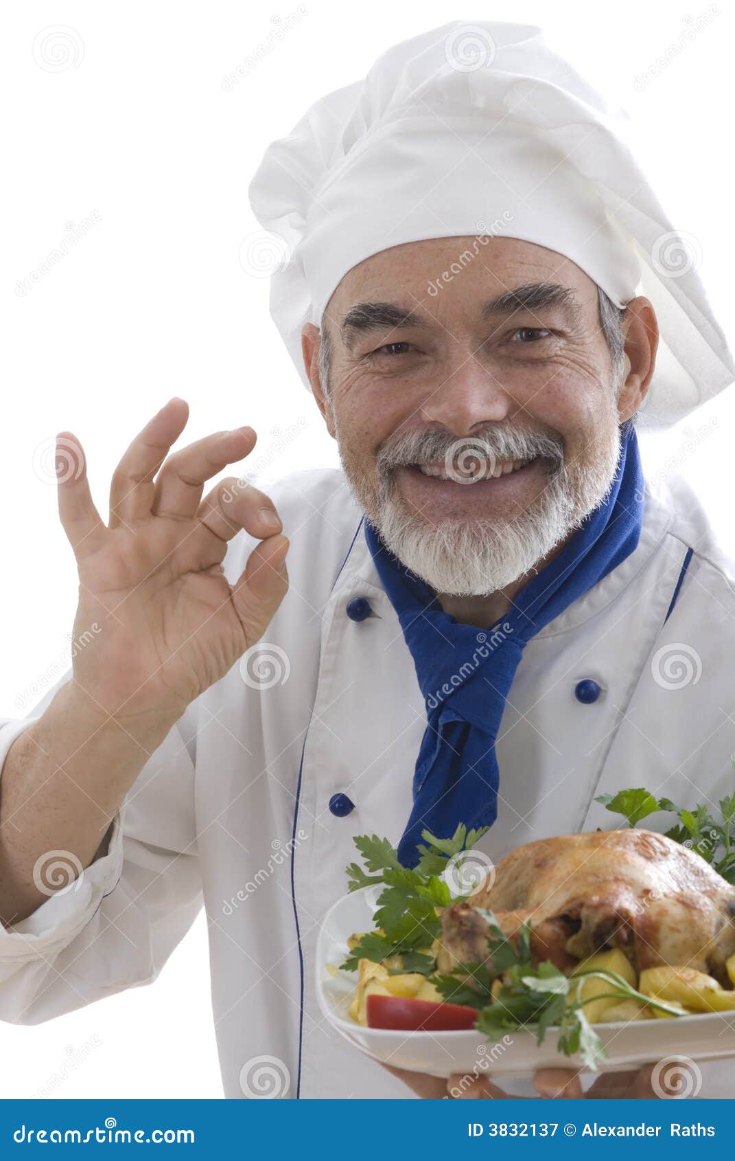 Happy attractive cook stock image. Image of expression - 3832137