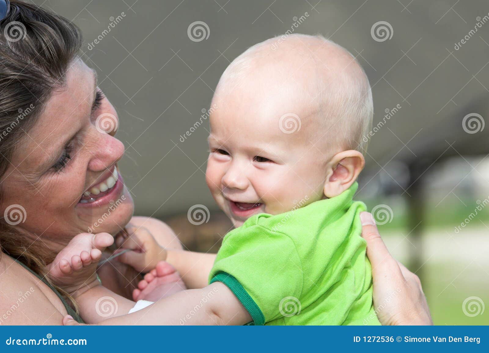 Happy baby stock photo. Image of babies, mother, kids - 1272536