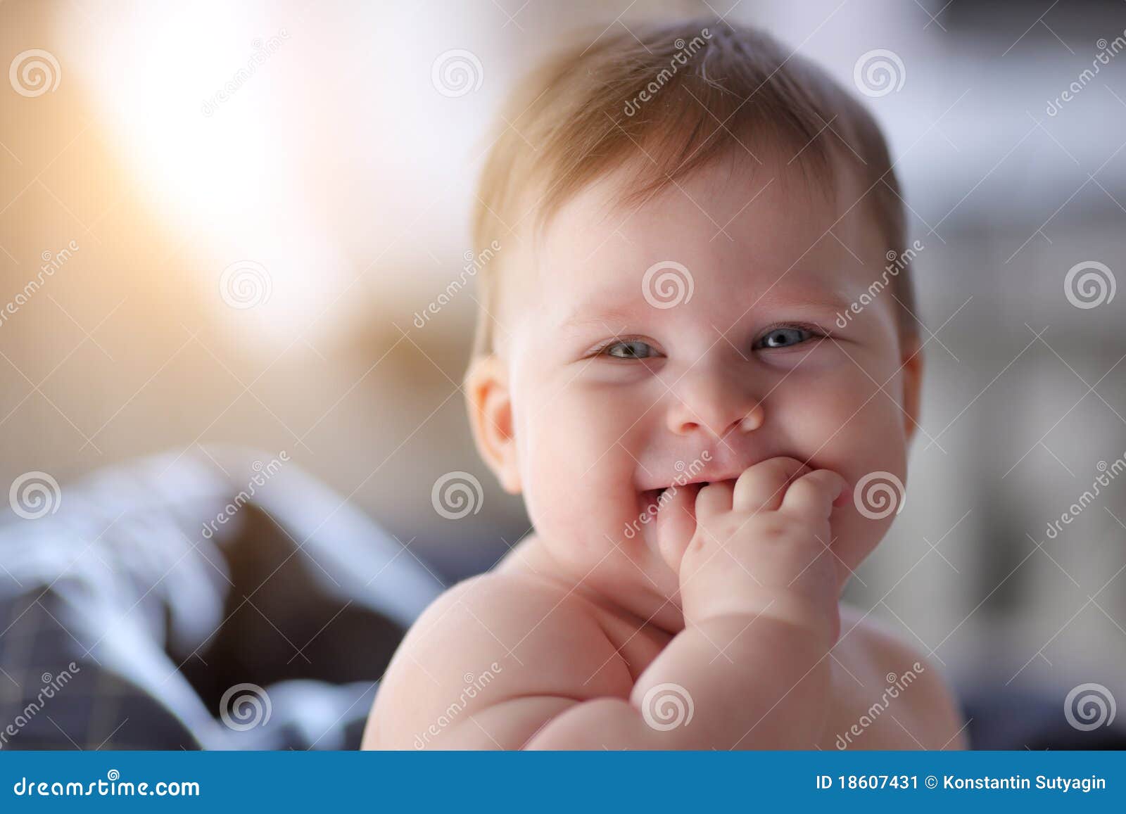 Happy baby stock image. Image of camera, beginnings, childhood - 18607431