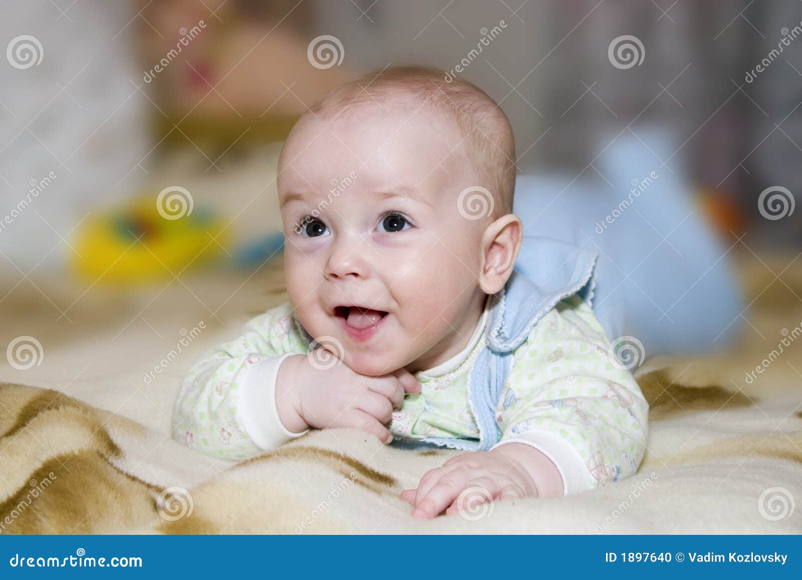 Happy baby stock photo. Image of infant, mouth, families - 1897640