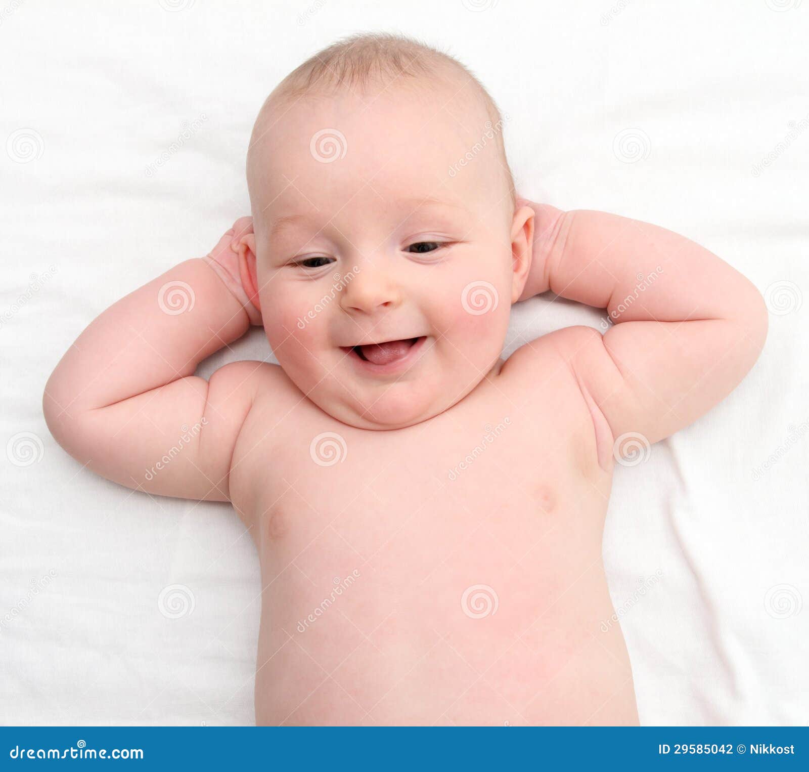 Happy baby stock photo. Image of life, born, baby, infant - 29585042