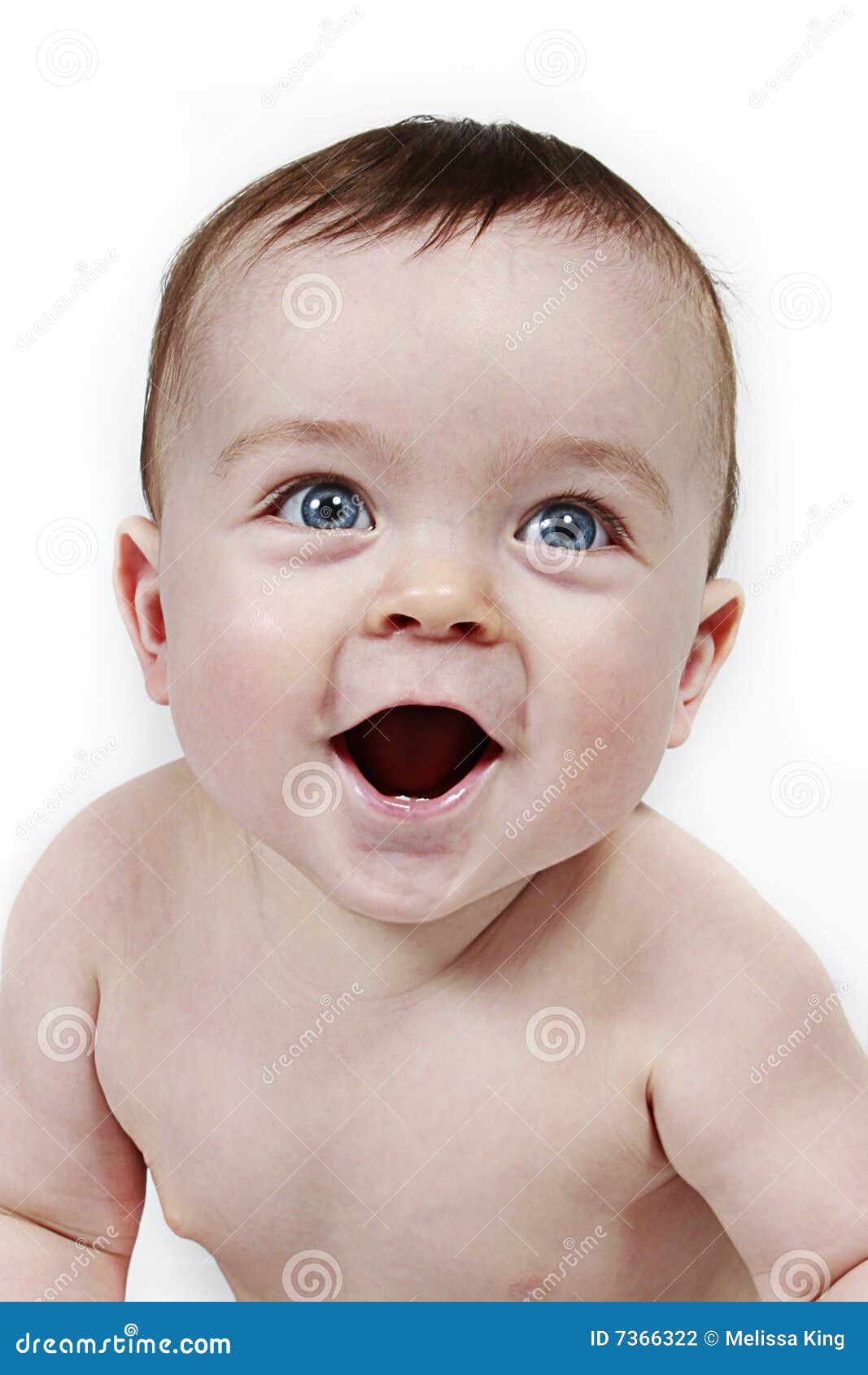 Happy Baby stock photo. Image of beaming, anatomy, elated - 7366322