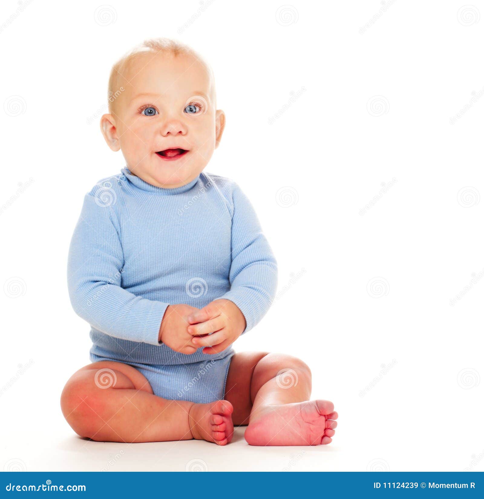 Happy baby boy stock image. Image of body, enjoyment - 11124239