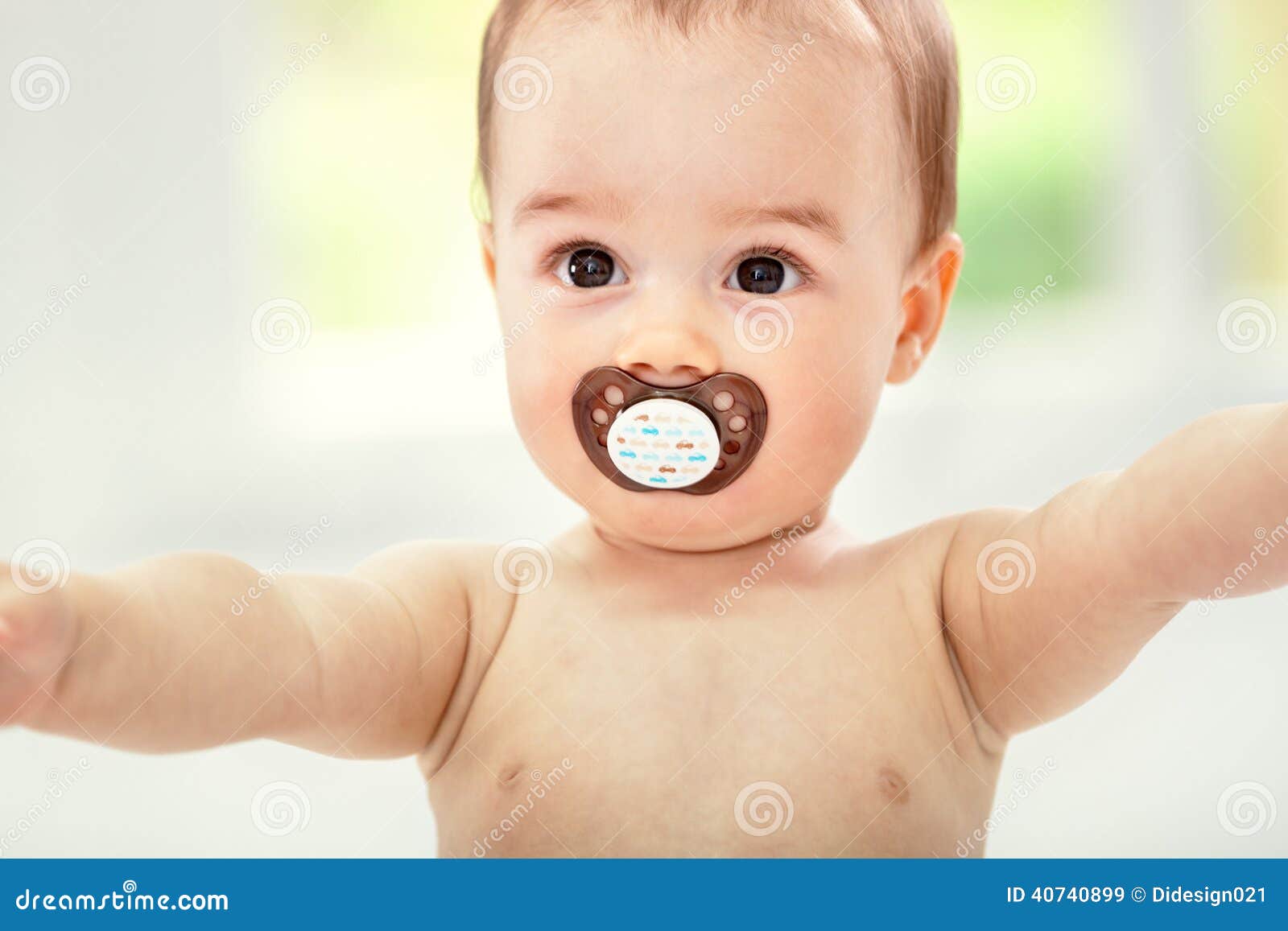 Happy baby stock image. Image of newborn, baby, laughing - 40740899