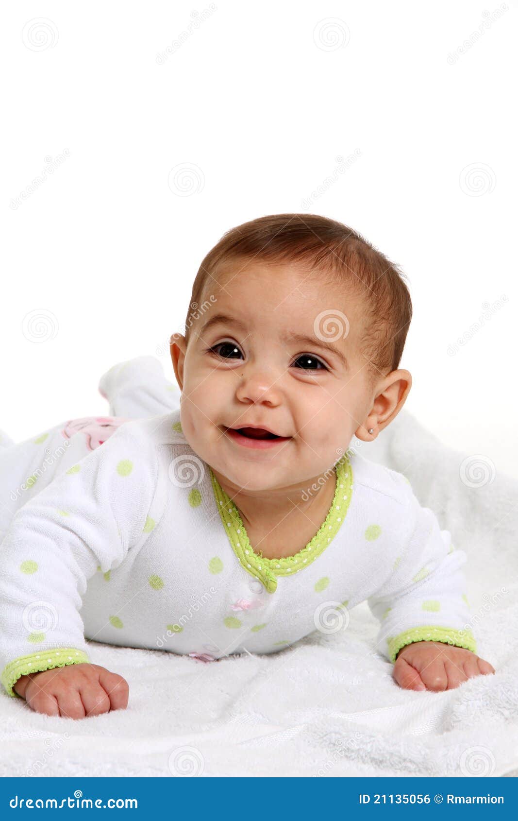 Happy Baby Girl stock photo. Image of happy, infant, child - 21135056