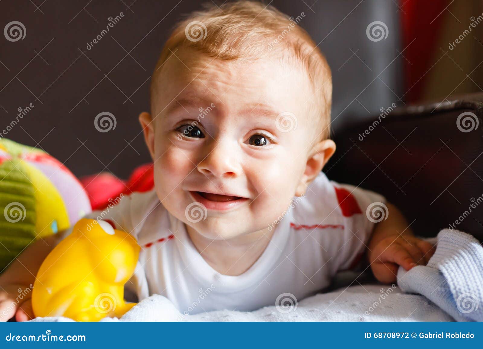 Happy baby stock photo. Image of care, caucasian, excited - 68708972