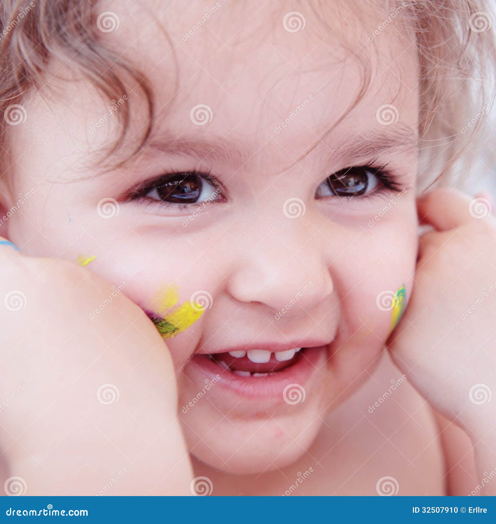 Happy baby stock photo. Image of happy, cute, color, child - 32507910