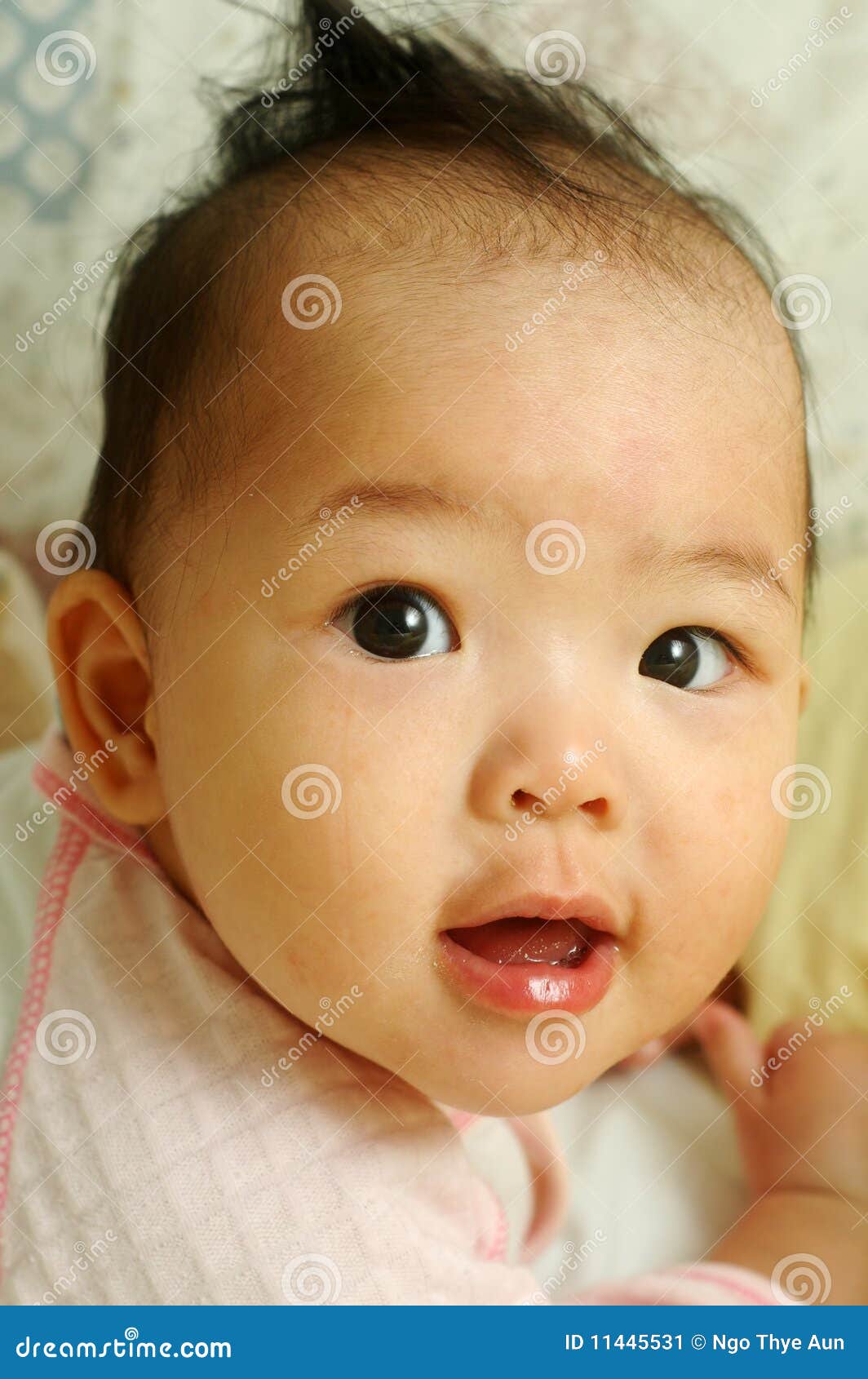 Happy baby smiling stock image. Image of child, baby - 11445531