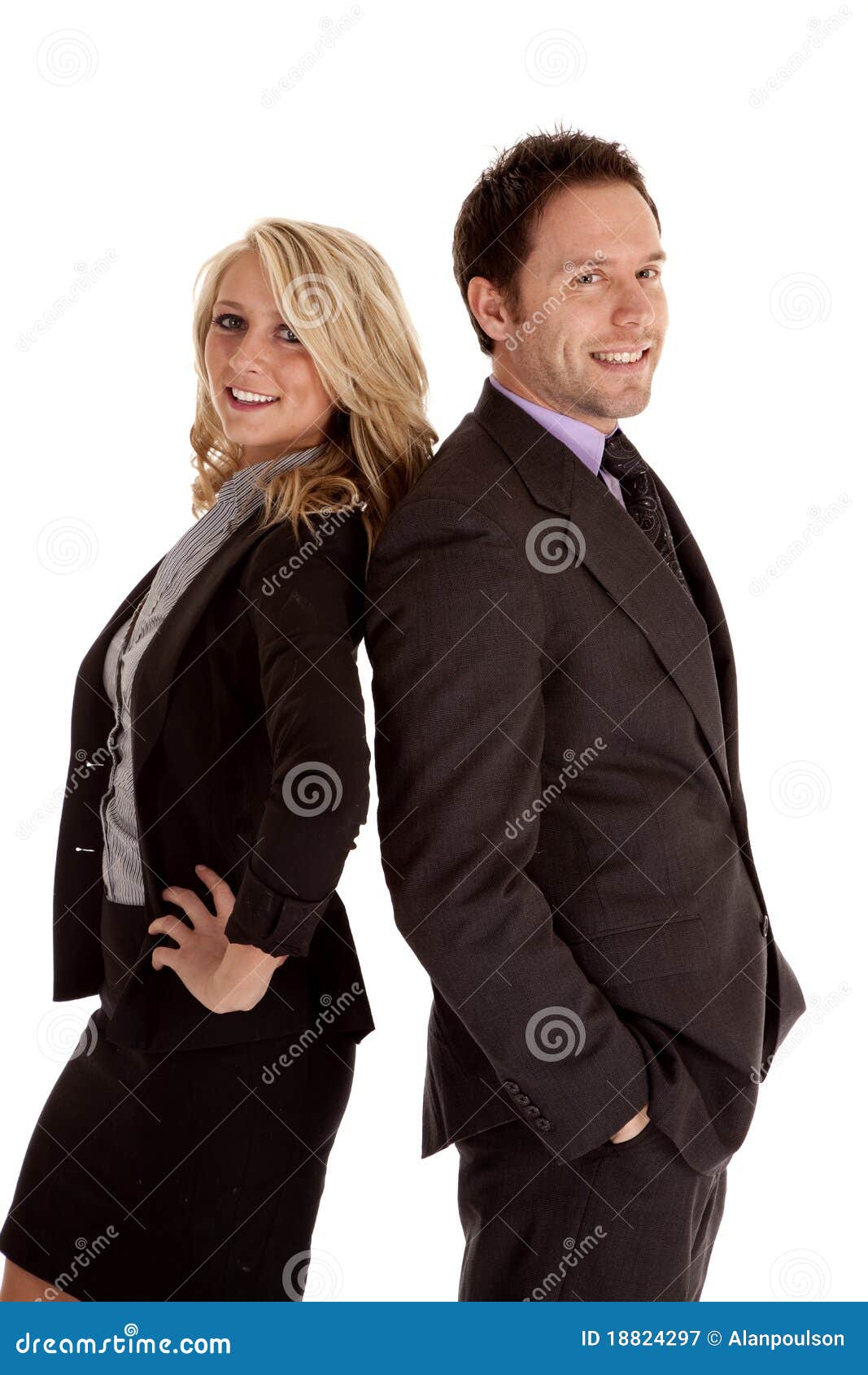 Happy back to back stock image. Image of meeting, contrast - 18824297