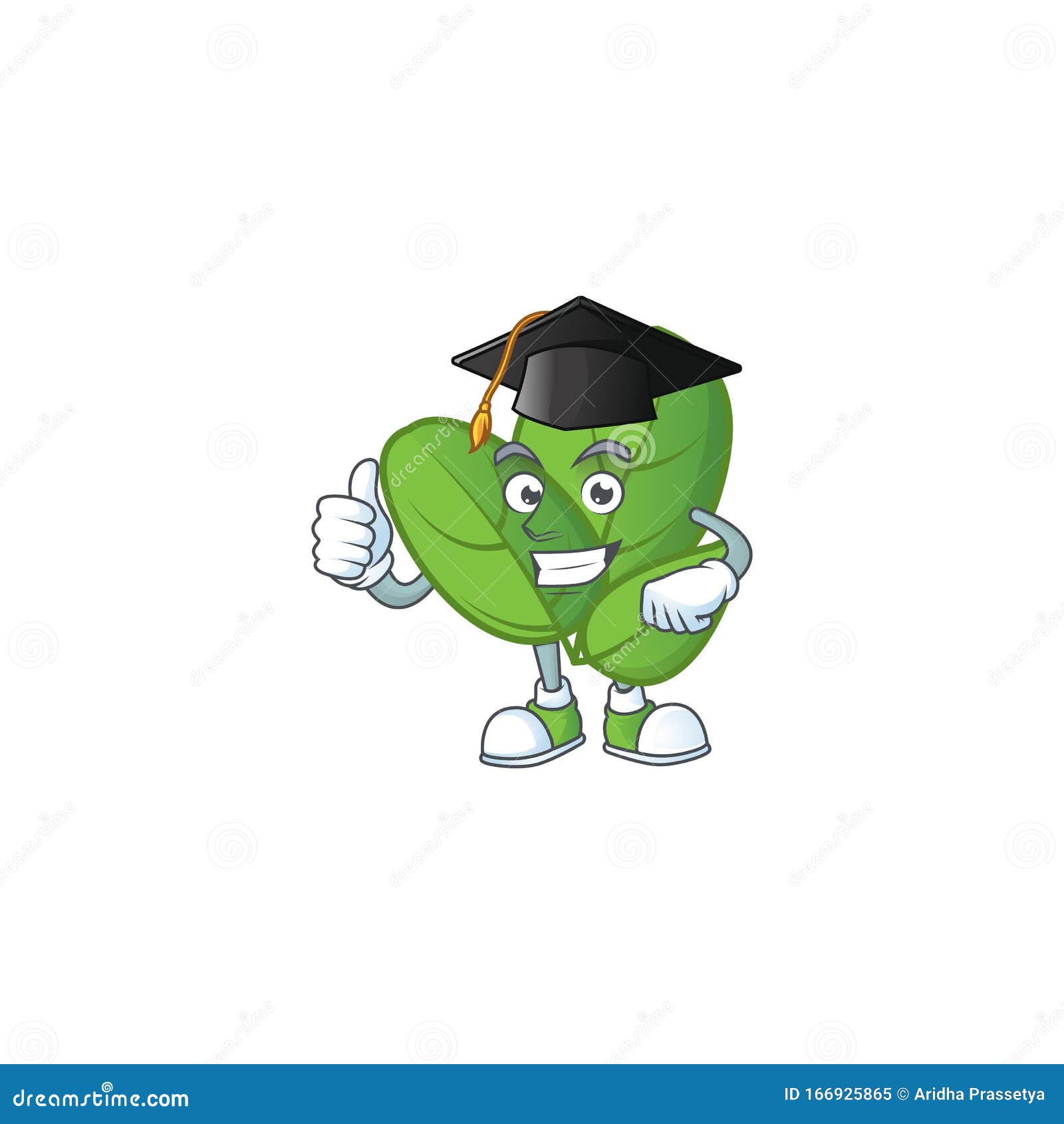 Happy Basil Painter Cartoon Icon With Brush | CartoonDealer.com #166925501