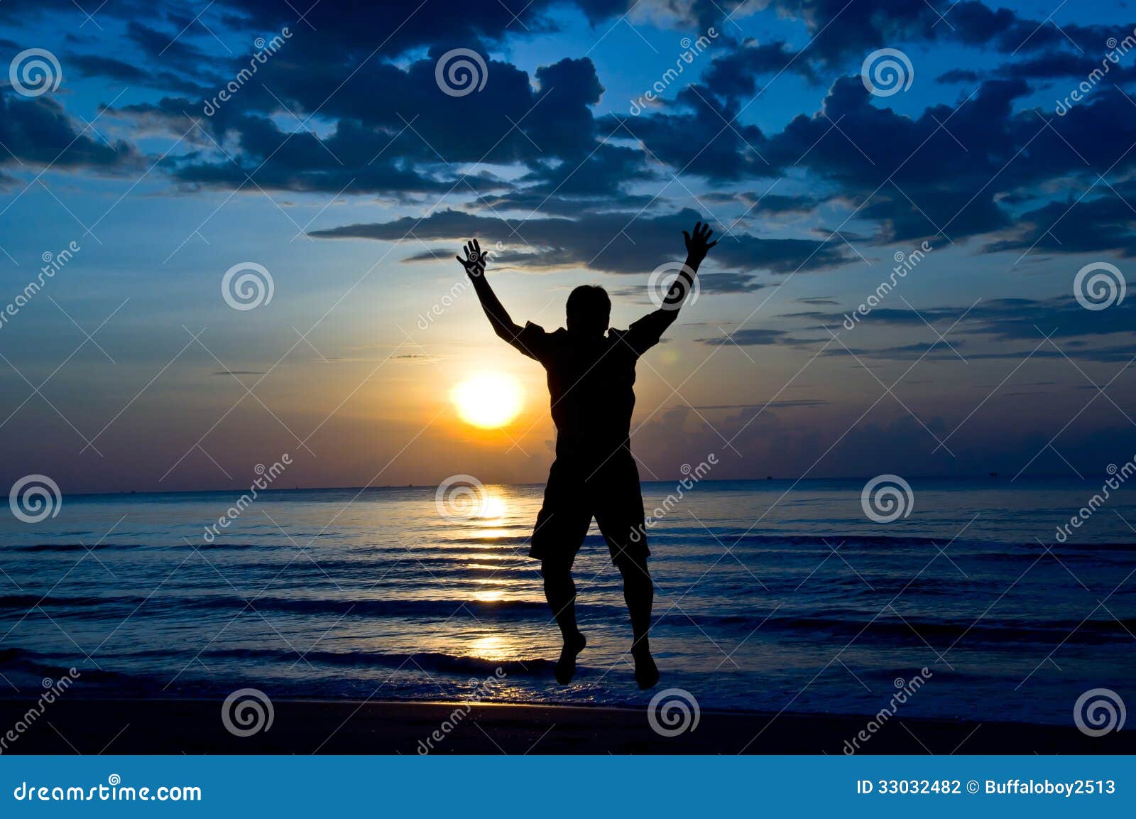 Happy on the beach stock photo. Image of sand, nature - 33032482