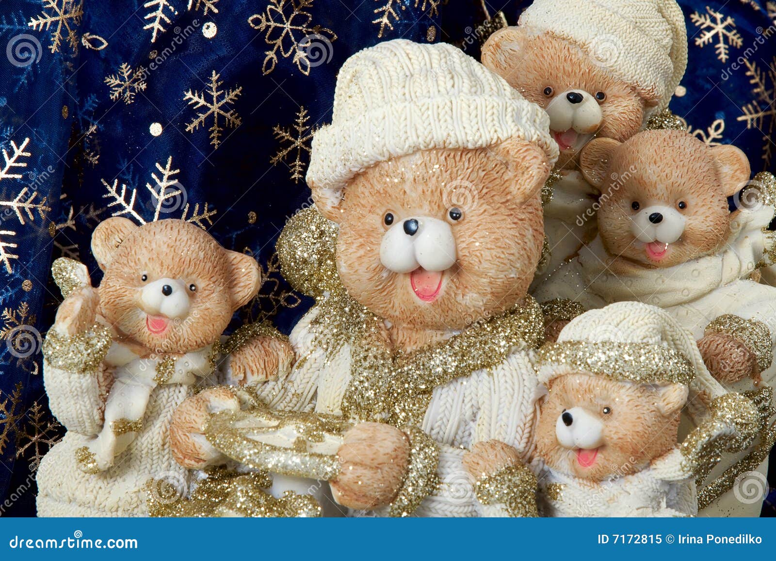 Happy, bears stock image. Image of ornate, luster, games - 7172815