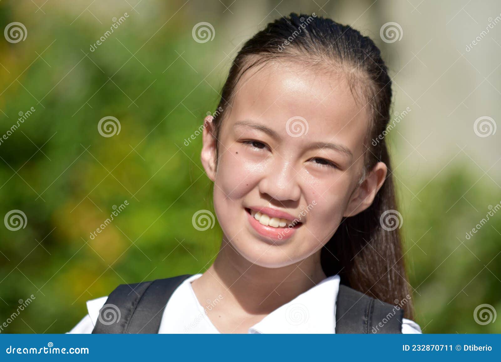 A Happy Beautiful Asian Person Stock Image - Image of individual, smile ...