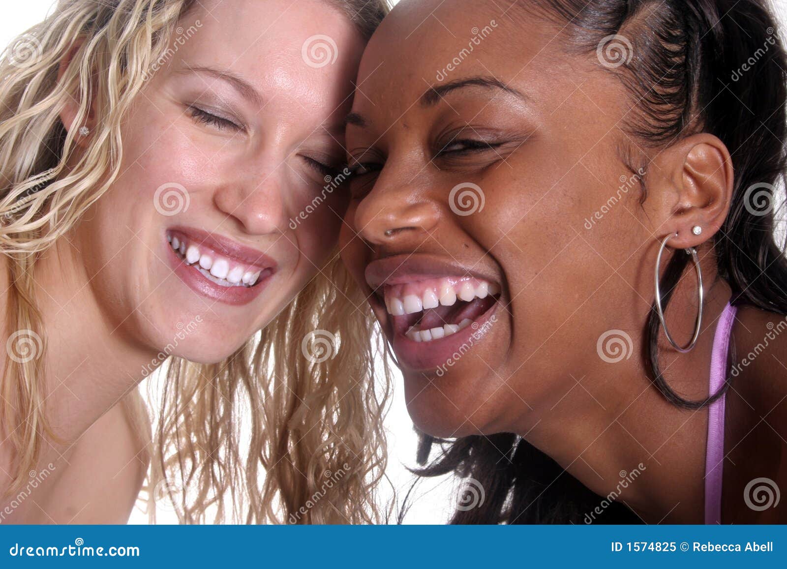 Happy Beautiful Friends stock image. Image of feminine - 1574825