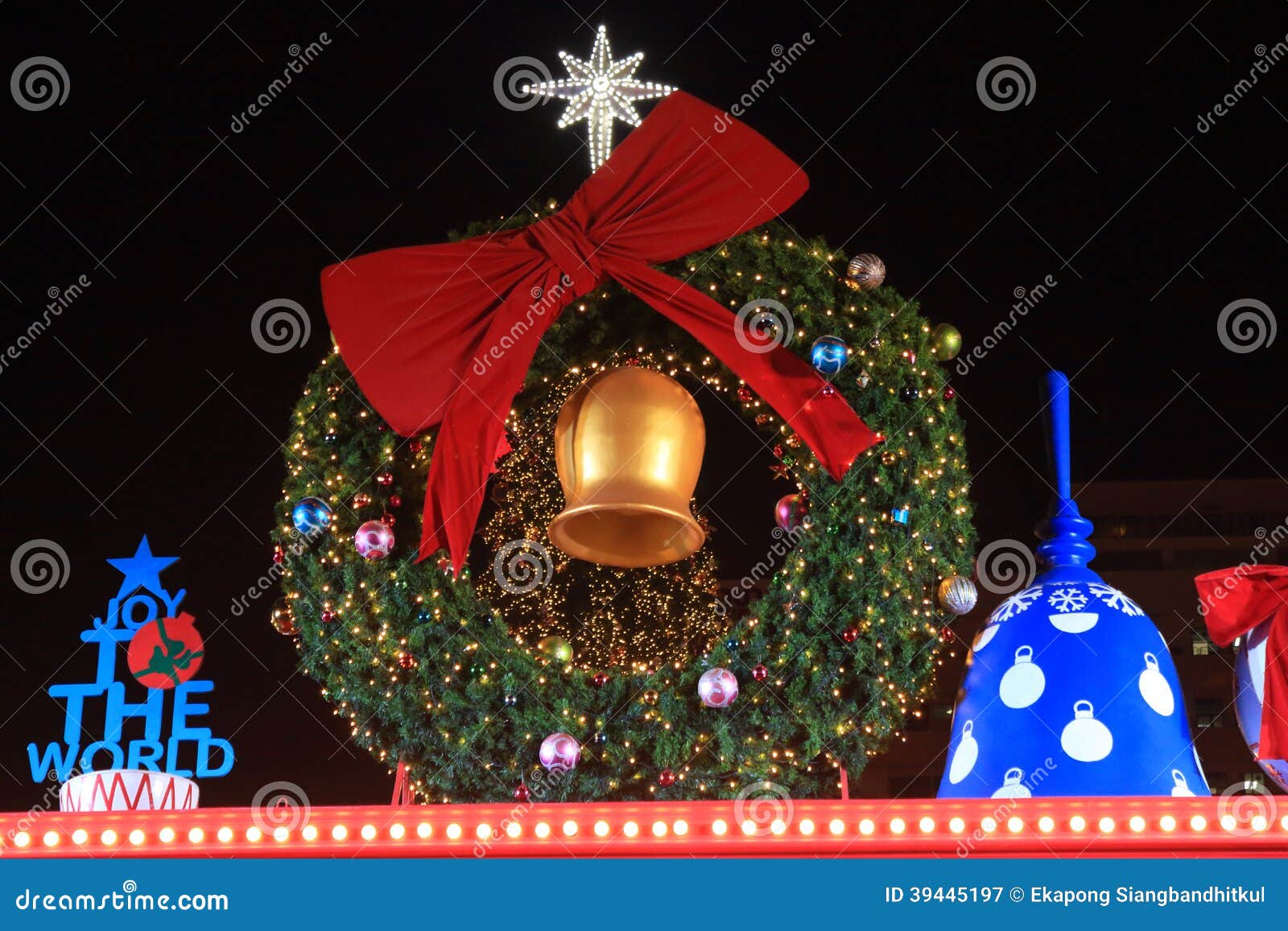 Happy Bell stock image. Image of bell, blue, green, festival - 39445197