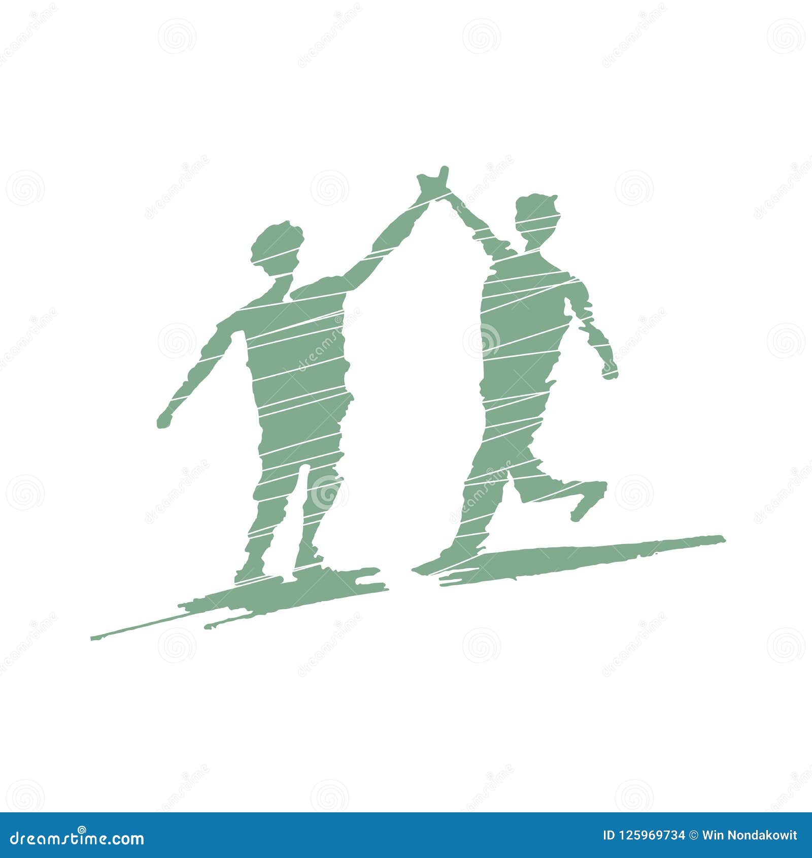 Happy Best Friends Having Good Time Together, Going Out And Talking Set ...