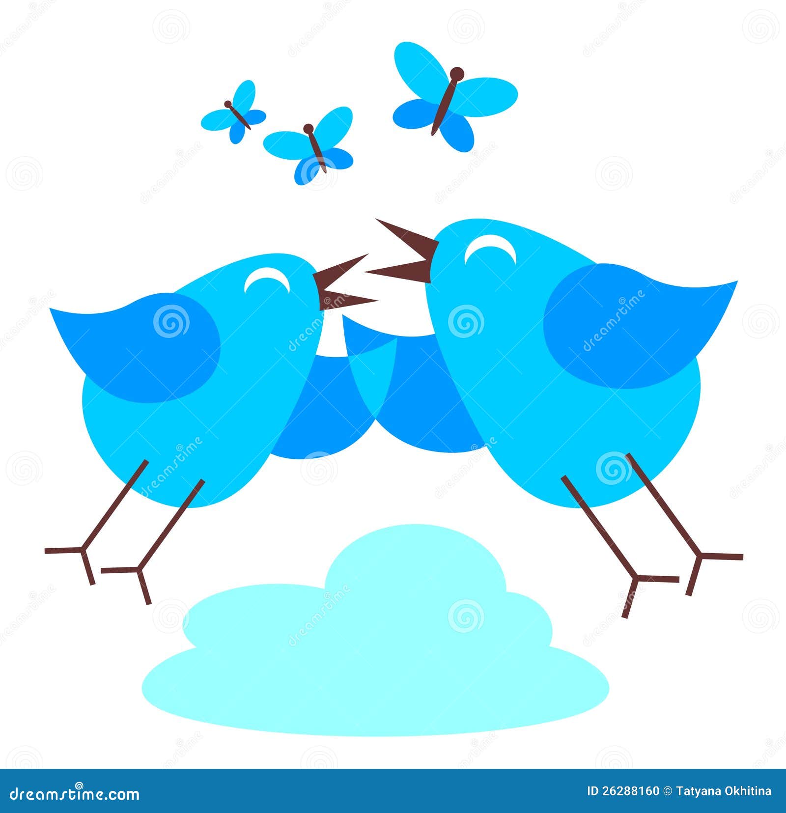 Happy Birds Stock Photo - Image: 26288160